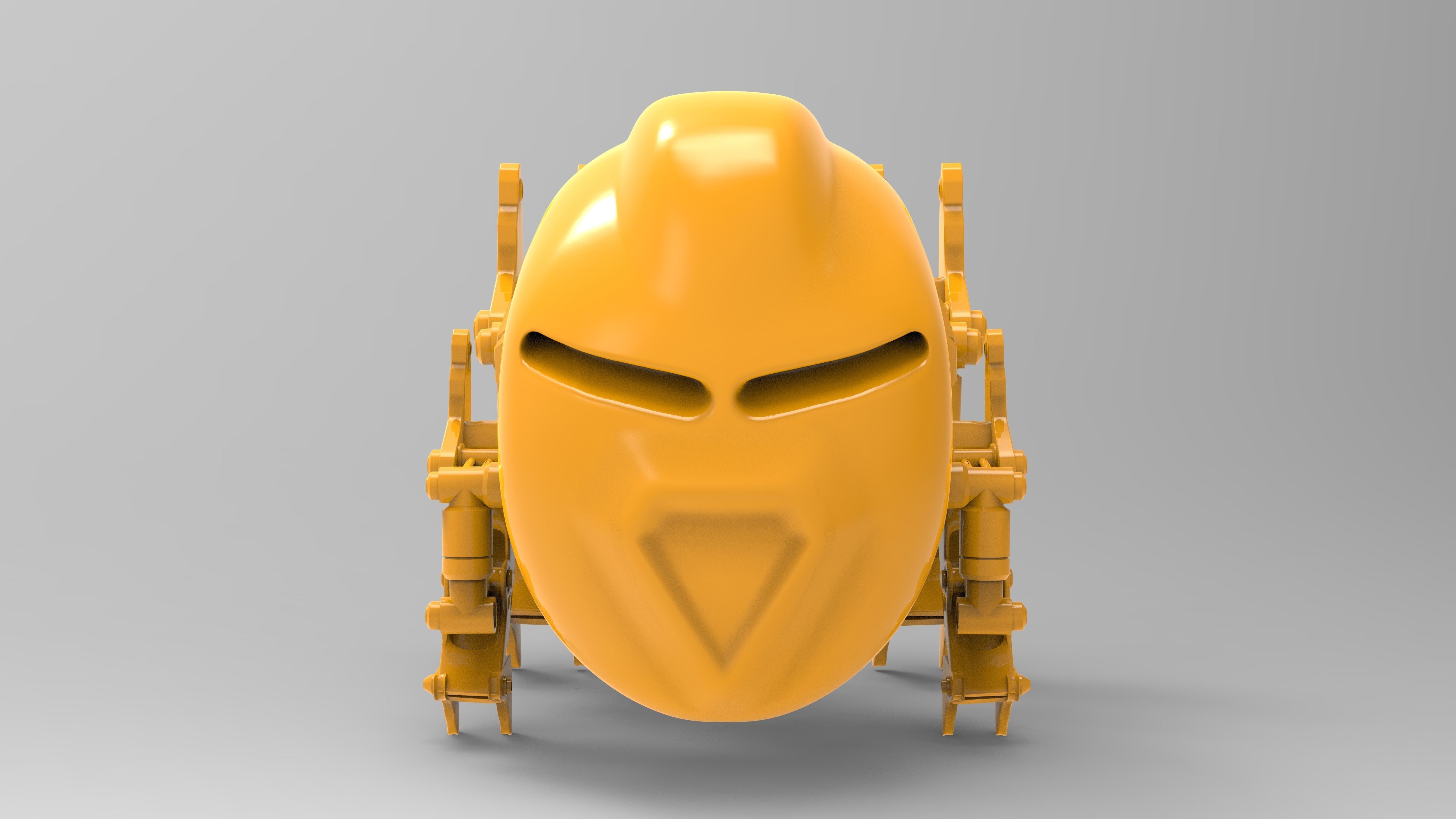 Locust Robothelmets Series Sci Fi 3D model 3D printable | CGTrader