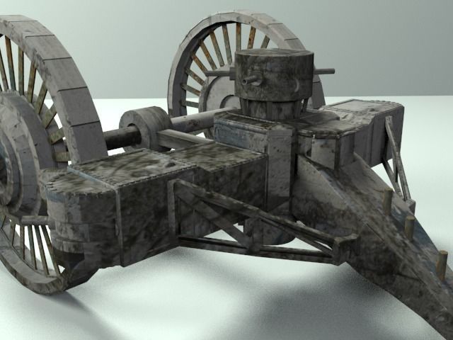 Tsar Tank 1914-1915 years 3D model | CGTrader