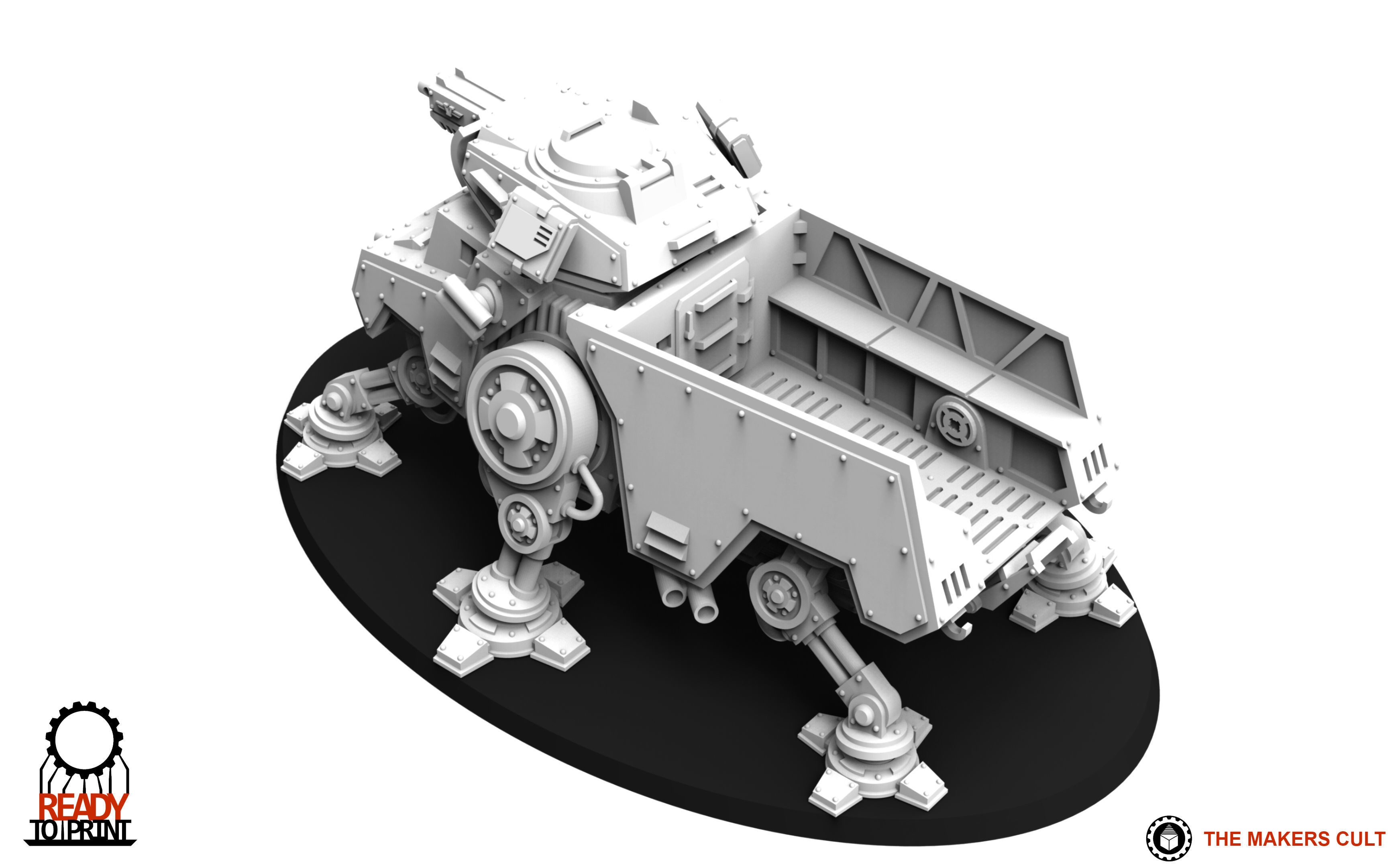 Valour Korps - Transport Walker 3D model 3D printable | CGTrader