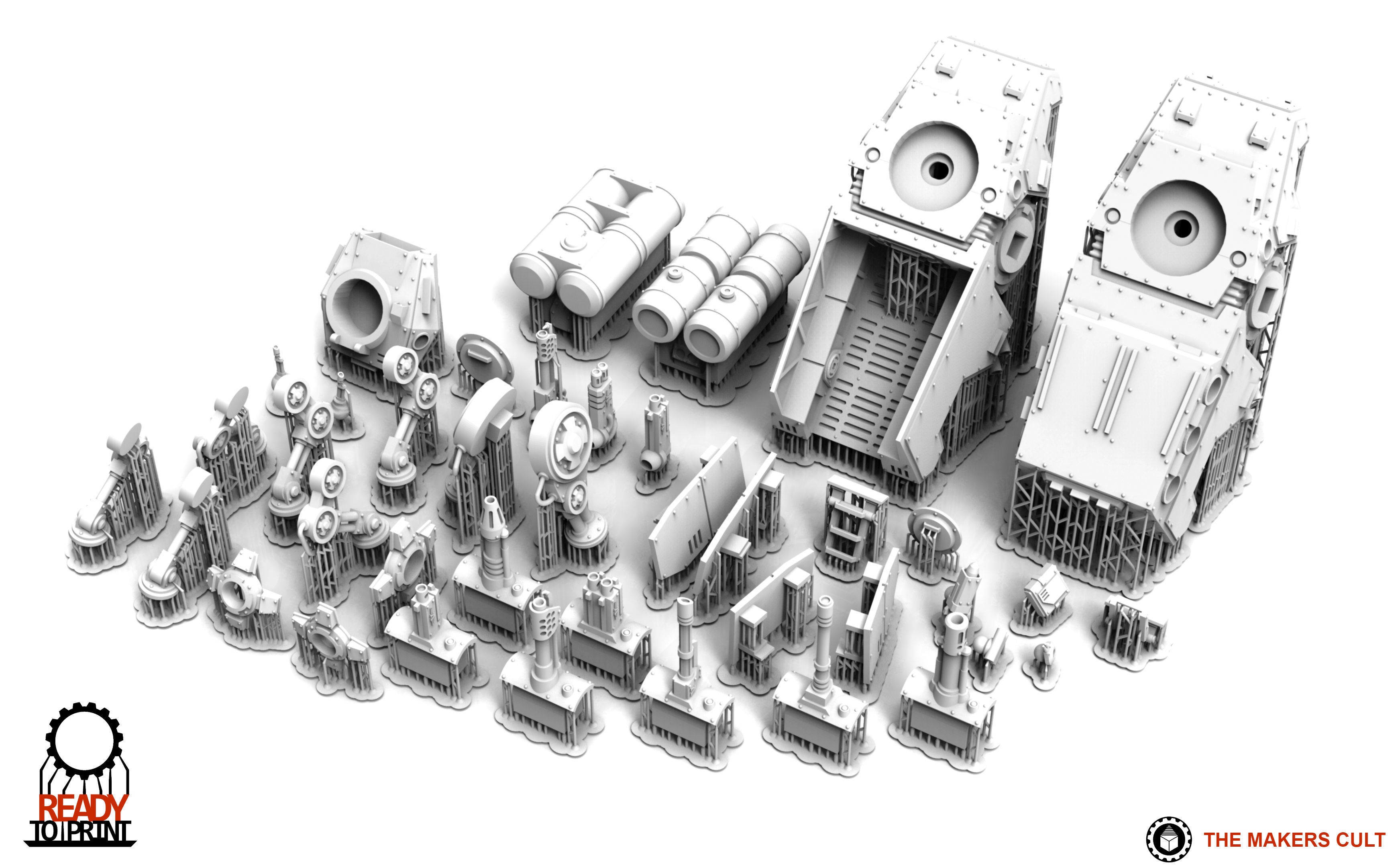 Valour Korps - Transport Walker 3D model 3D printable | CGTrader