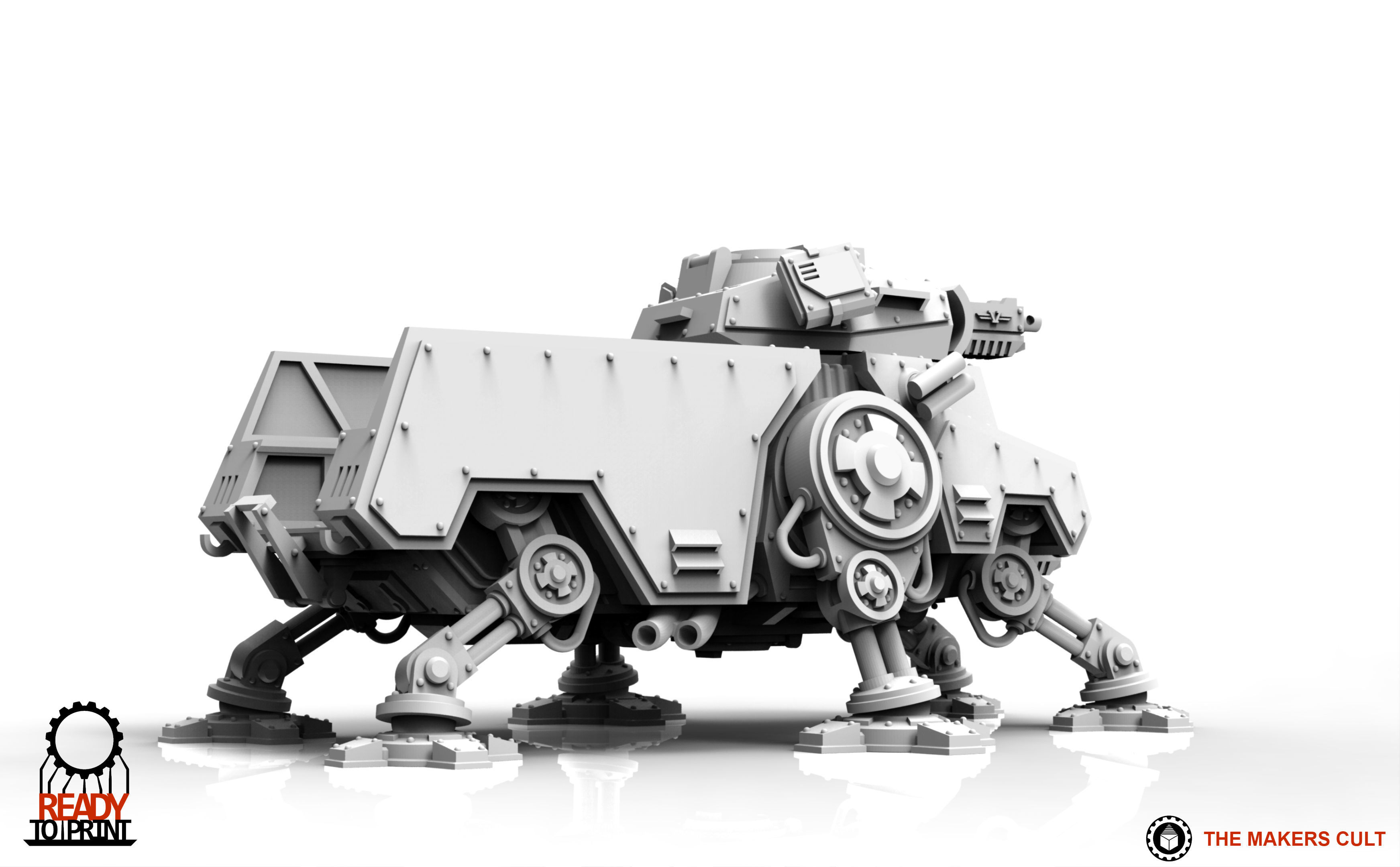 Valour Korps - Transport Walker 3D model 3D printable | CGTrader
