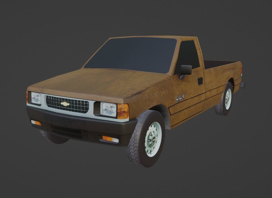 3D model Chevrolet Luv VR / AR / low-poly | CGTrader