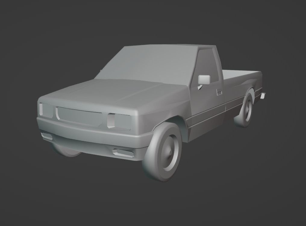 3D model Chevrolet Luv VR / AR / low-poly | CGTrader