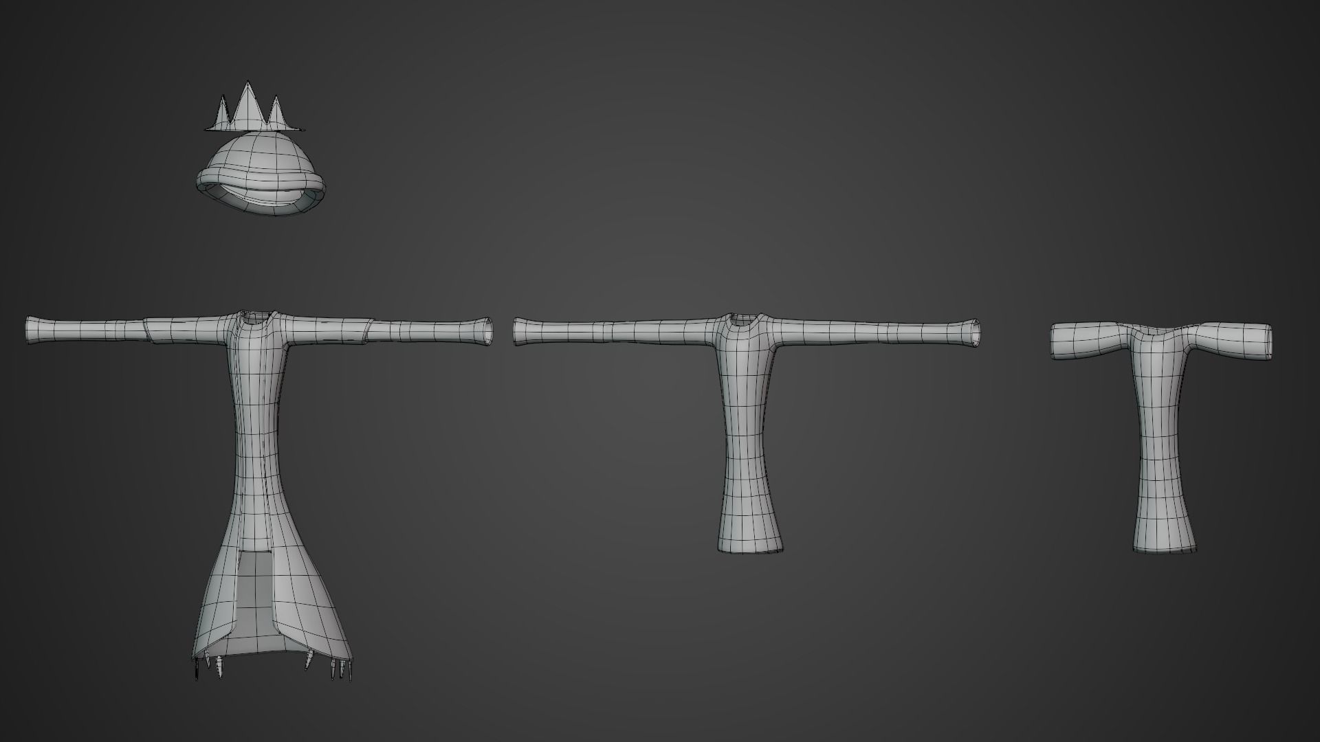 3D model Octavia Goetia from Helluva Boss VRChat Avatar VR / AR / low ...