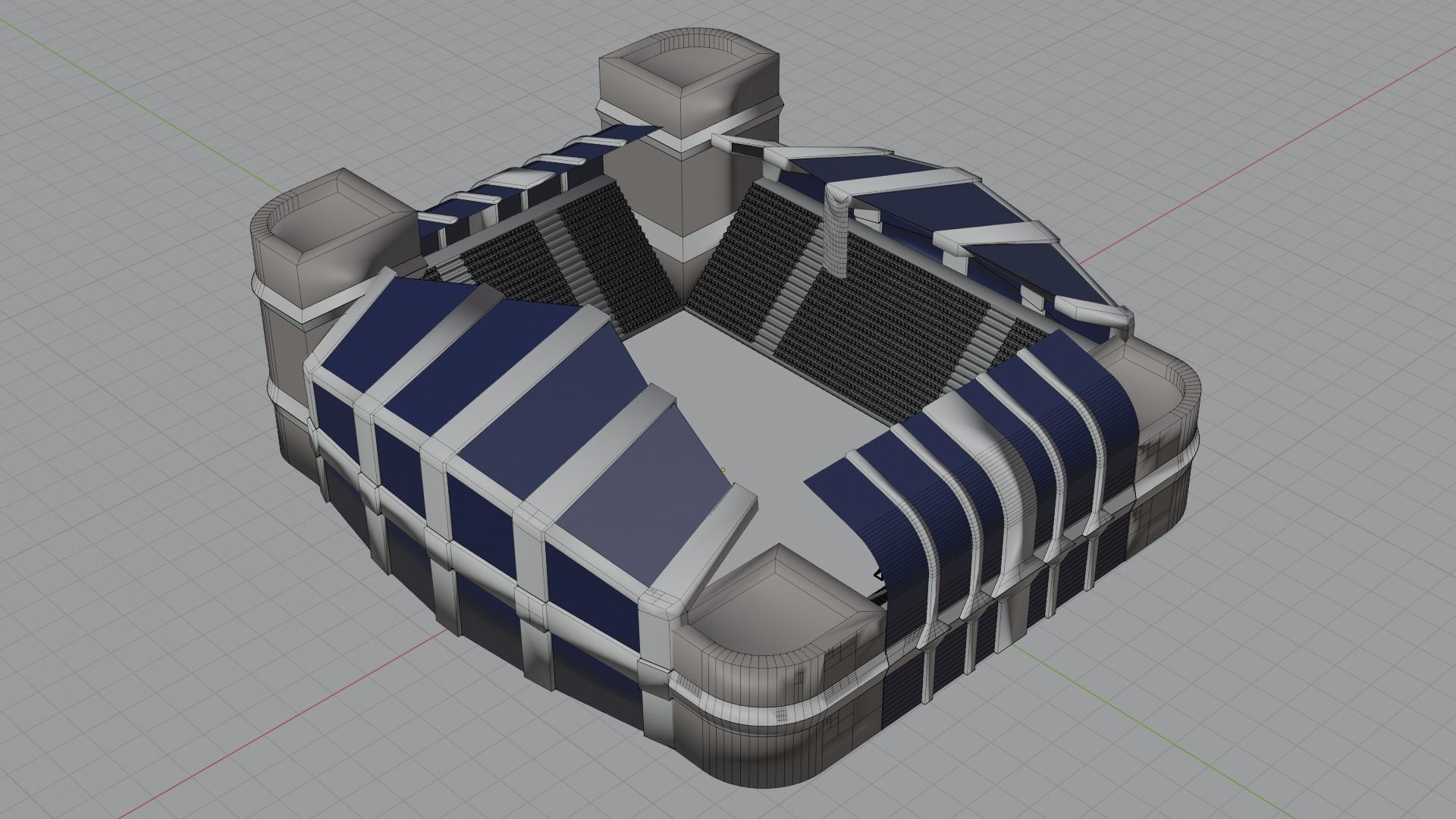 3D model Football Stadium - Tottenham Hotspur VR / AR / low-poly | CGTrader