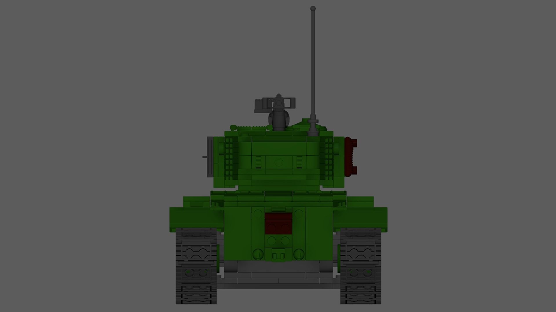 LEGO M26 TANK 3D model | CGTrader