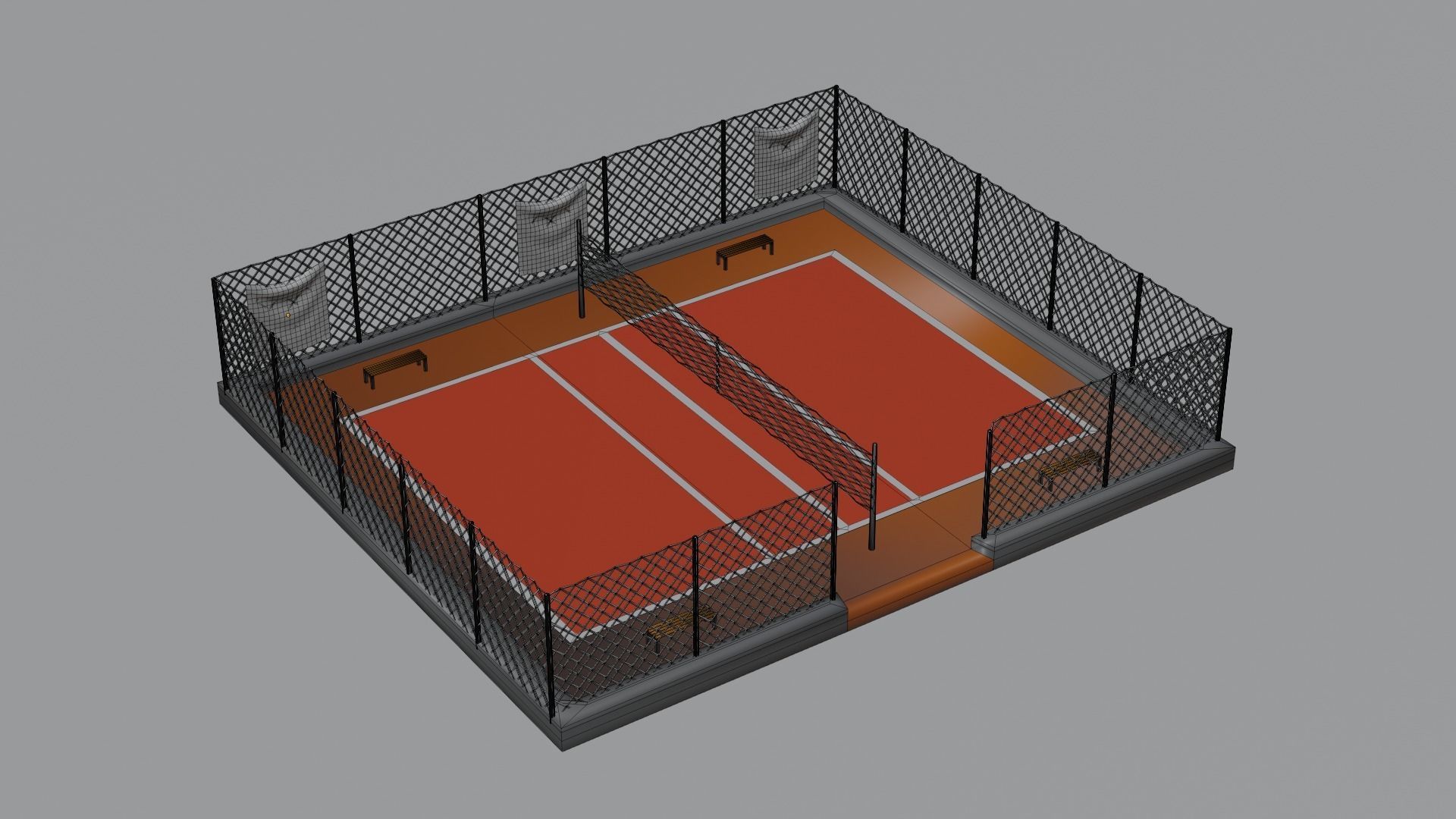 3D model Volleyball Stadium - India VR / AR / low-poly | CGTrader