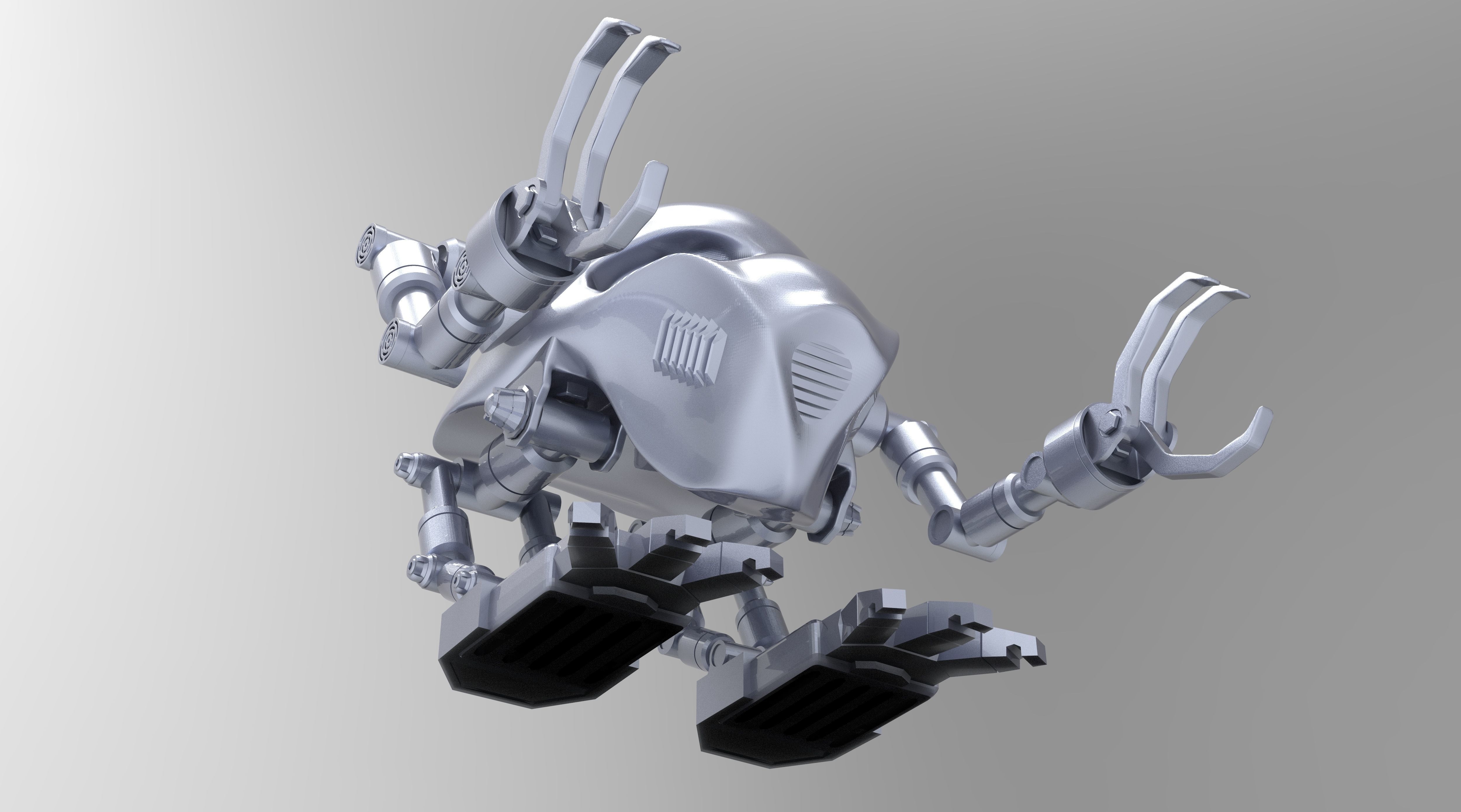 Raptor Robothelmets Series Sci Fi 3D model 3D printable | CGTrader