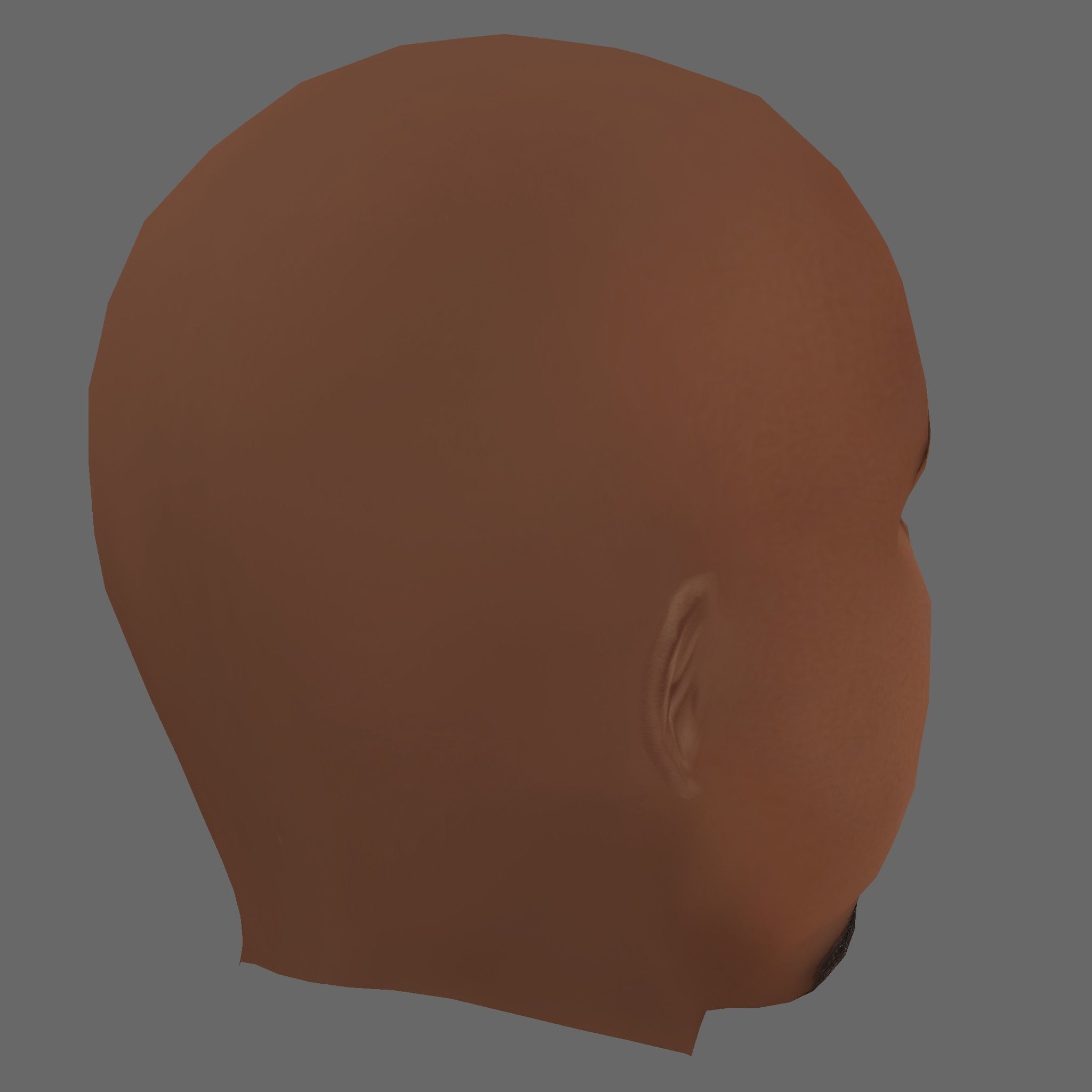3D model Kanye West Head - Low poly head for game VR / AR / low-poly ...
