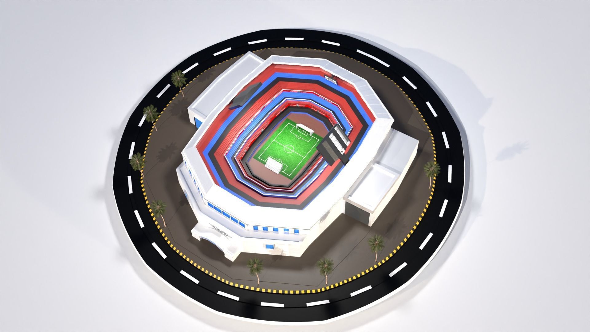 Soccer-Stadium 3D Model stadium free 3D model | CGTrader