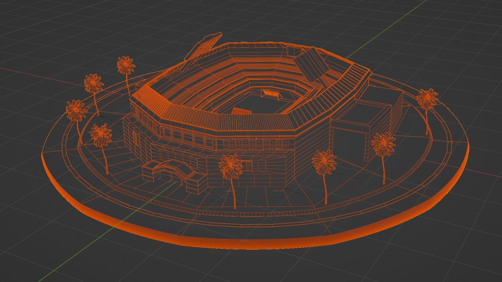 Soccer-Stadium 3D Model stadium free 3D model | CGTrader