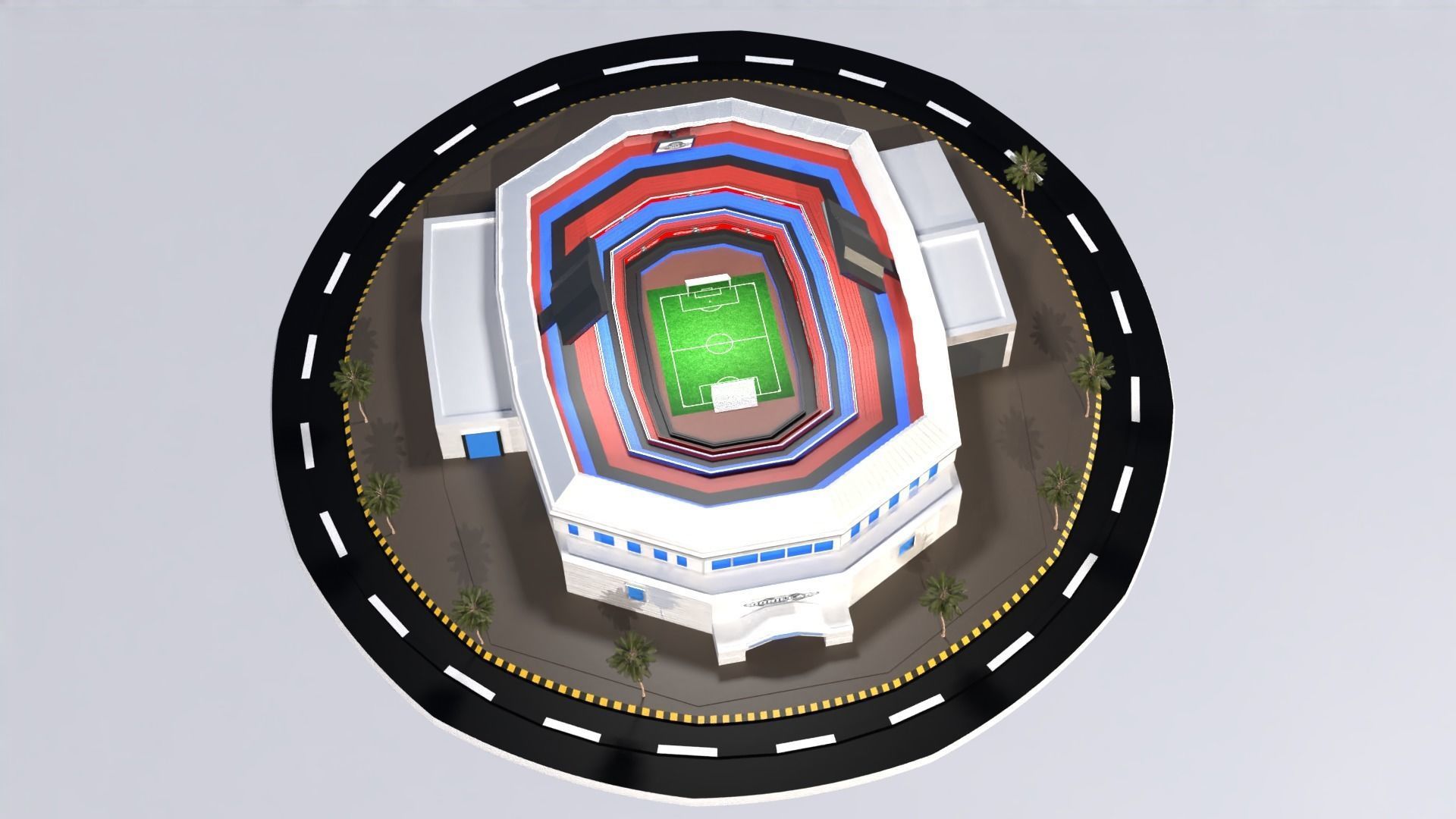 Soccer-Stadium 3D Model stadium free 3D model | CGTrader