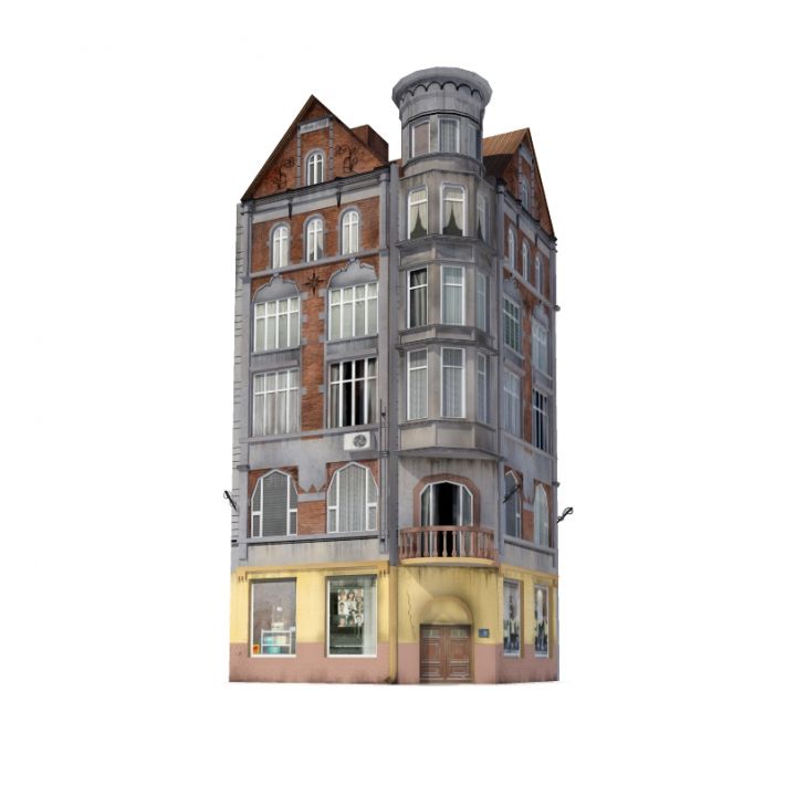 Antique Historic Building 3D model | CGTrader