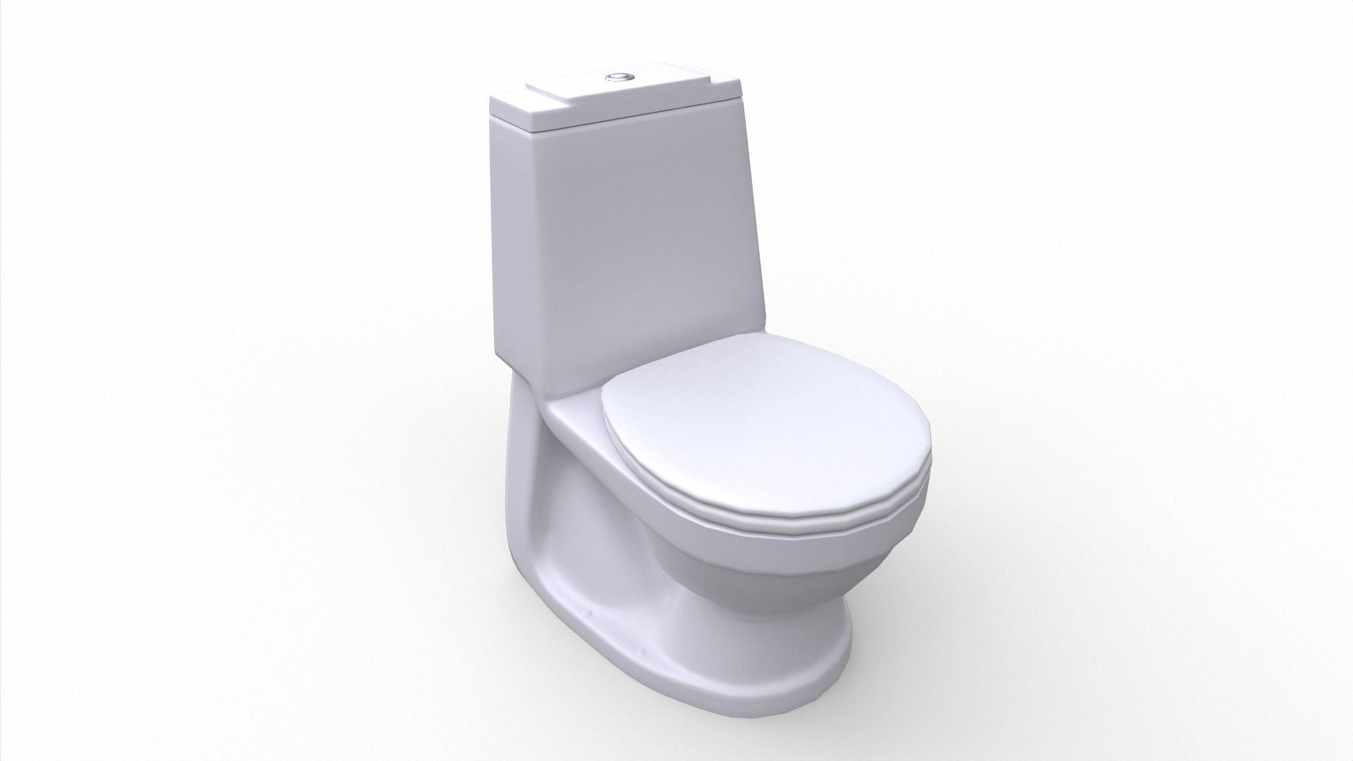 3D model Wc Toilet VR / AR / low-poly | CGTrader