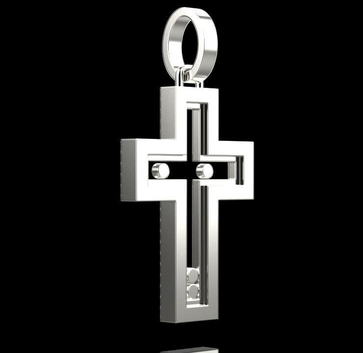 cross chopard 3D model 3D printable | CGTrader