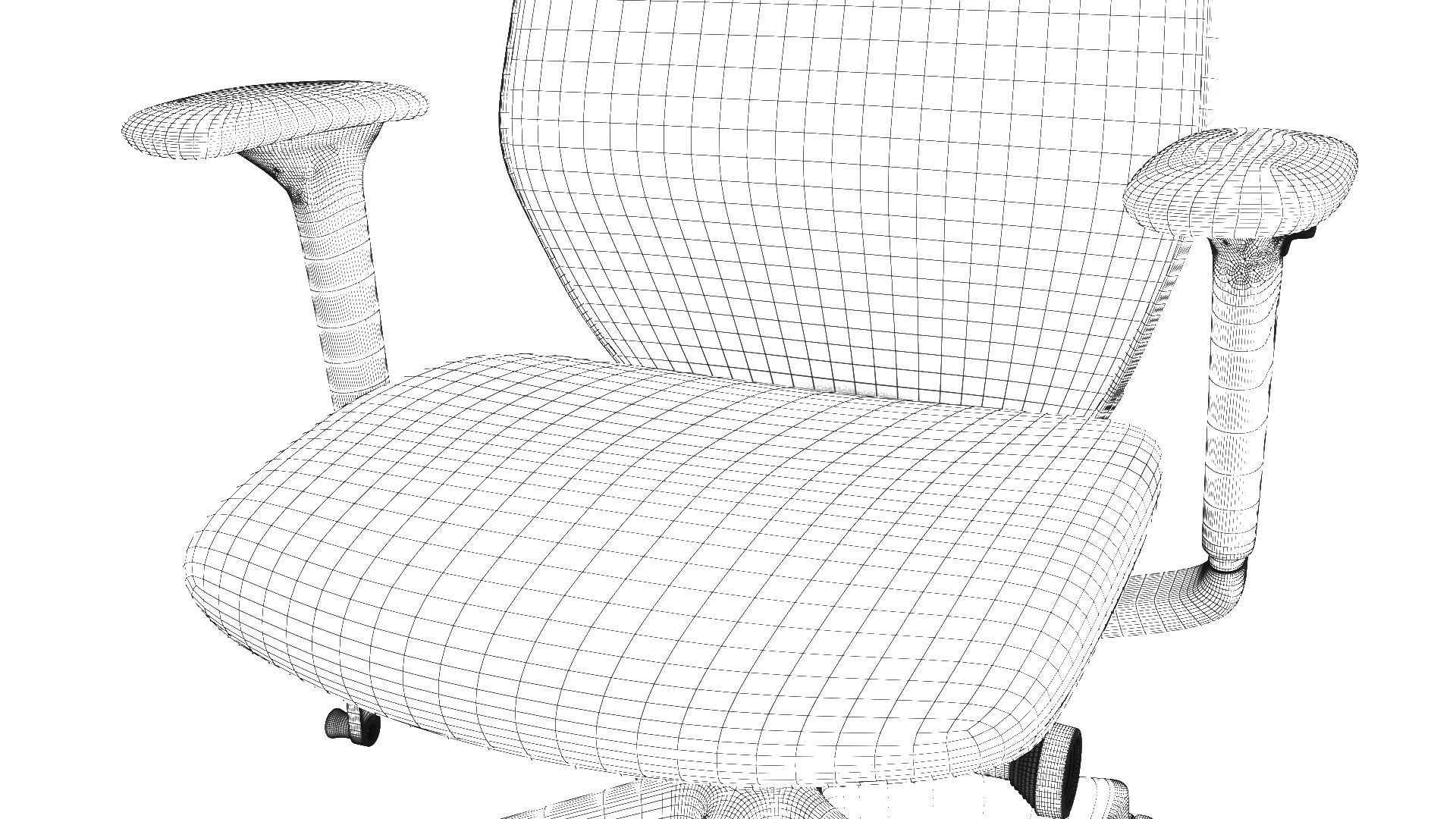 Benel - Wonder Office Chair 3D model | CGTrader