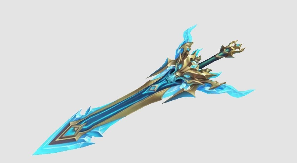 3D model Ice Demon Sword VR / AR / low-poly | CGTrader