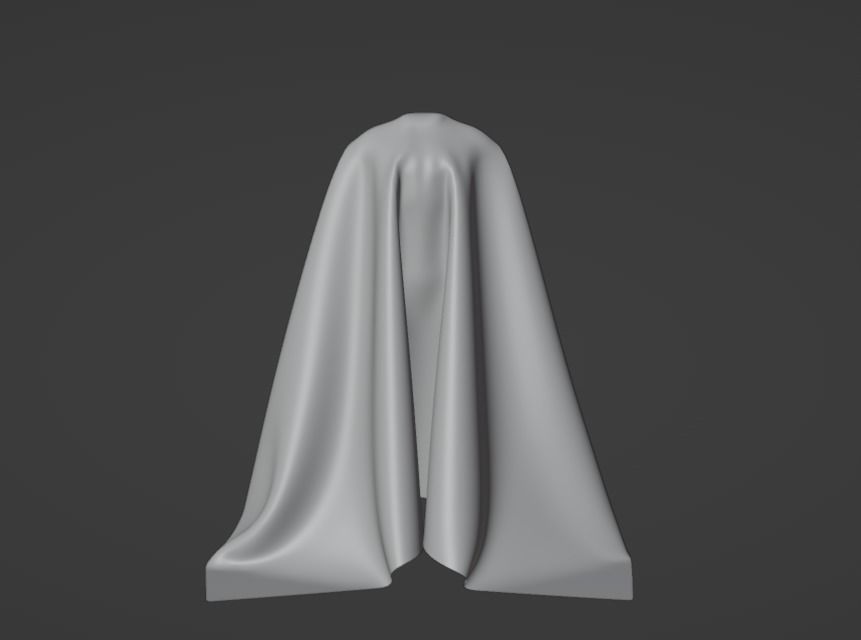 Cloak free 3D model | CGTrader