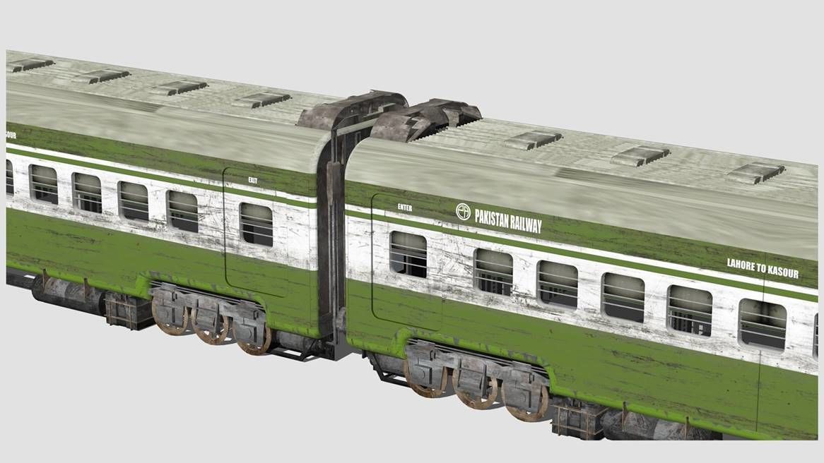 3D model Railway TrainZ VR / AR / low-poly | CGTrader
