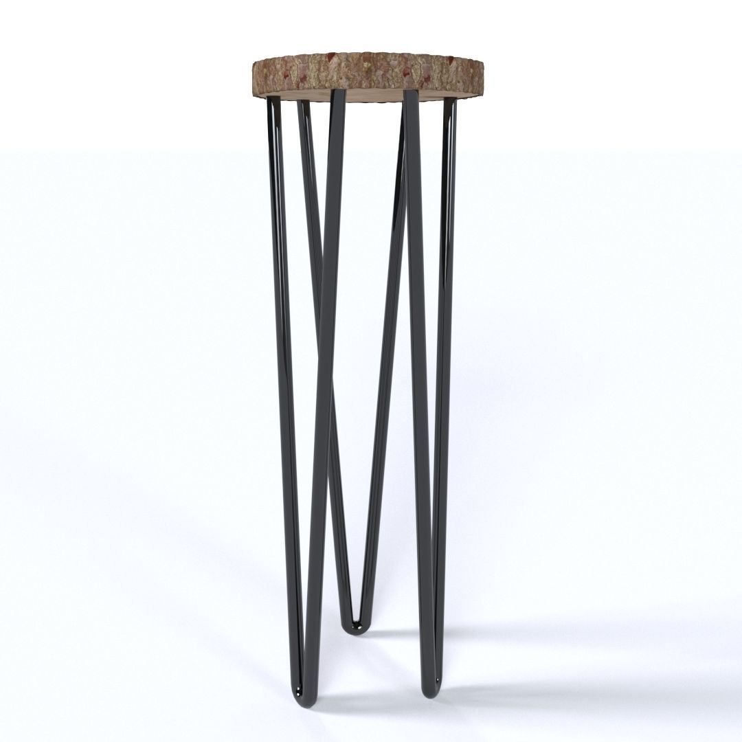 3D model Natural Pine high Table VR / AR / low-poly | CGTrader