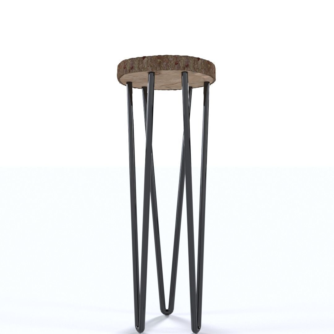 3D model Natural Pine high Table VR / AR / low-poly | CGTrader