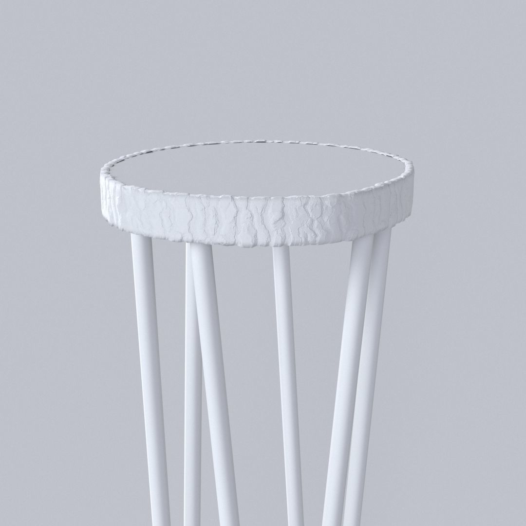 3D model Natural Pine high Table VR / AR / low-poly | CGTrader