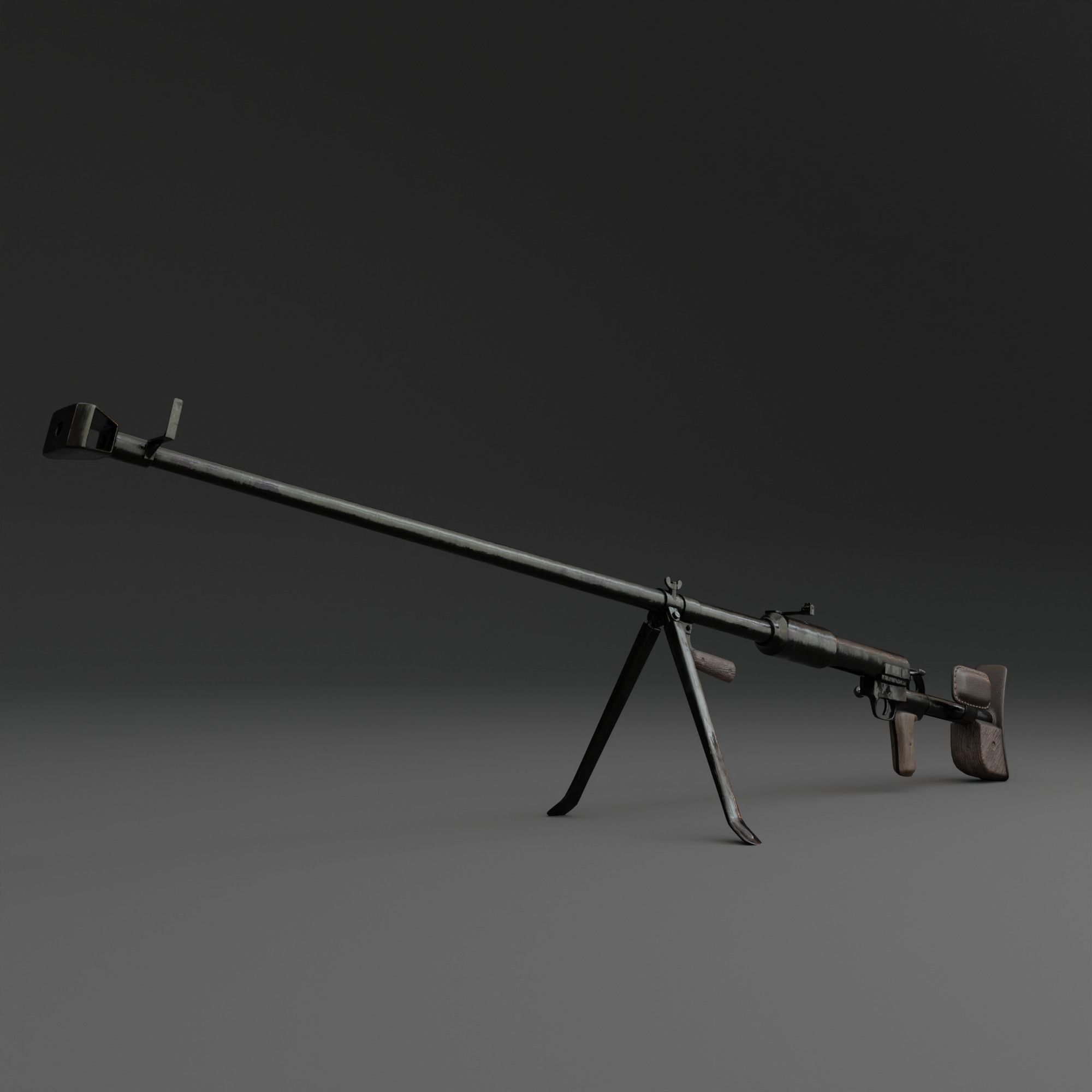 PTRD-41 3D model | CGTrader