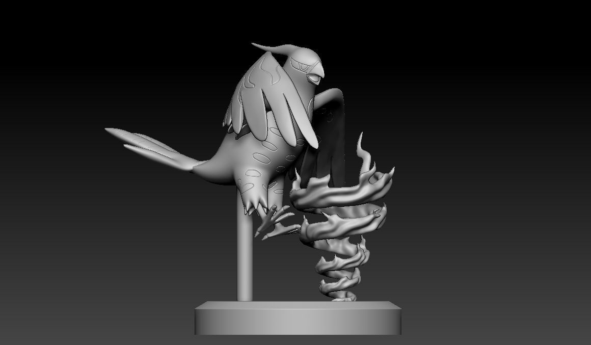 pokemon talonflame 3D model 3D printable | CGTrader