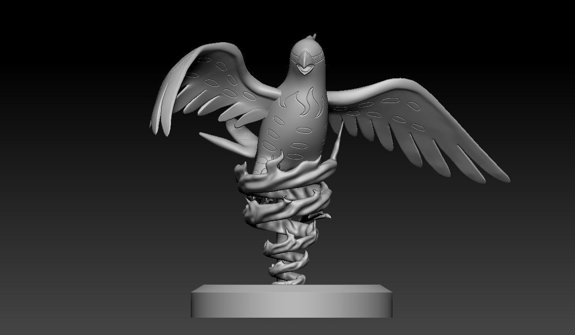 pokemon talonflame 3D model 3D printable | CGTrader