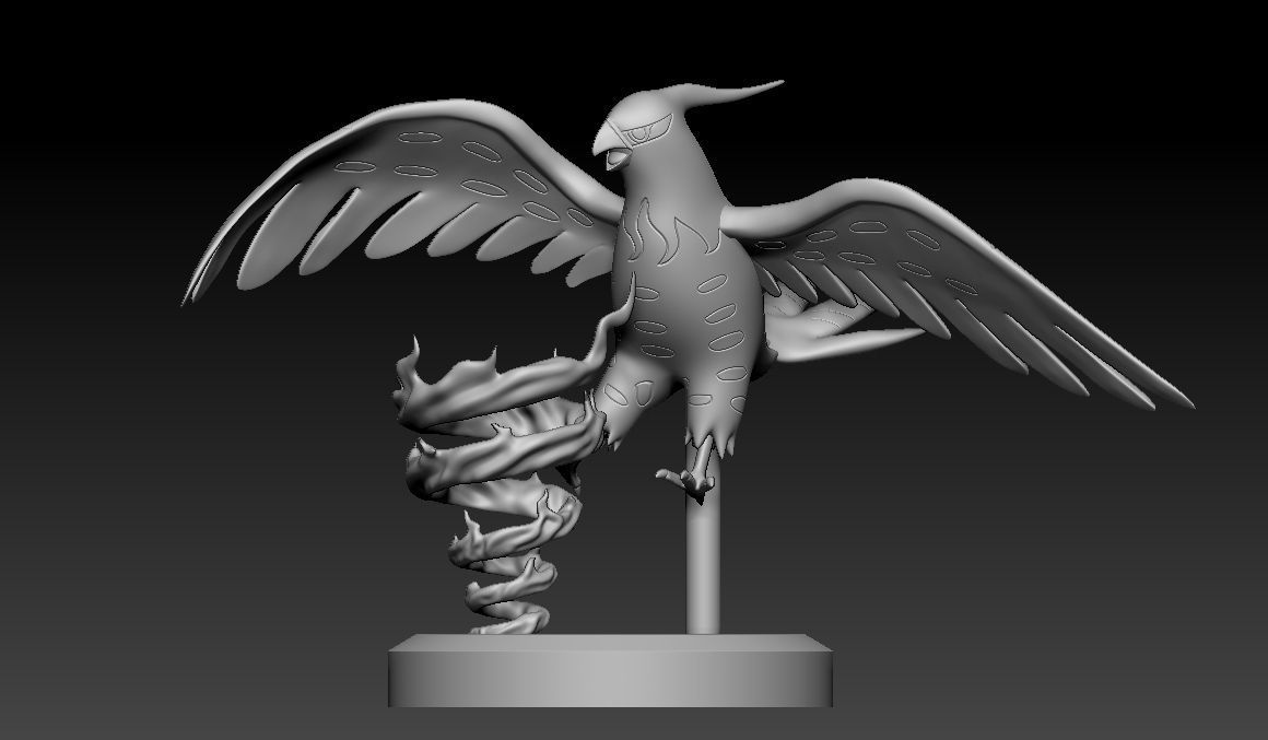 pokemon talonflame 3D model 3D printable | CGTrader