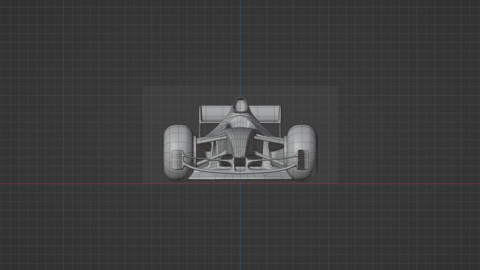 Simple F1 Car free 3D model 3D printable | CGTrader
