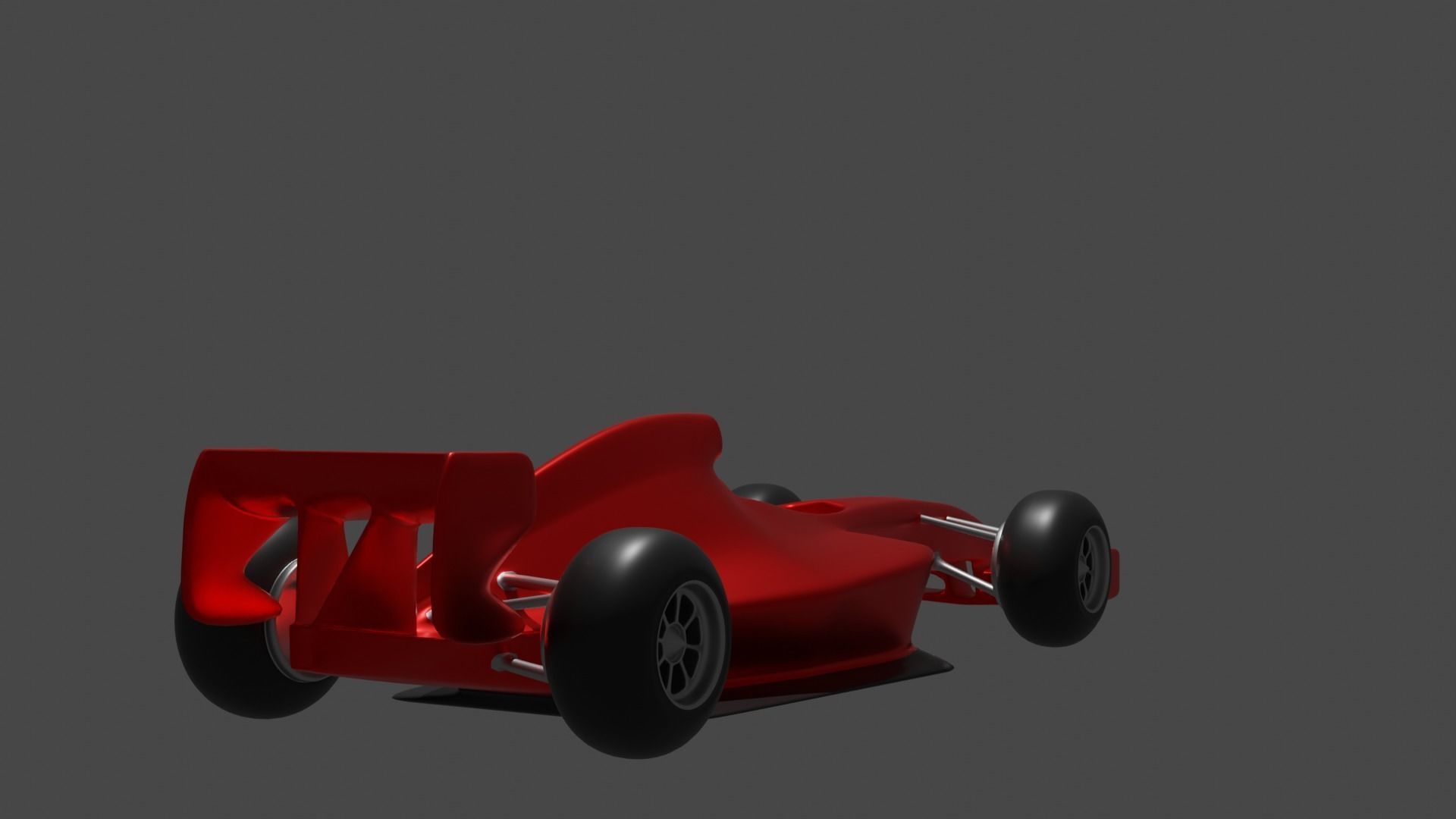 Simple F1 Car free 3D model 3D printable | CGTrader