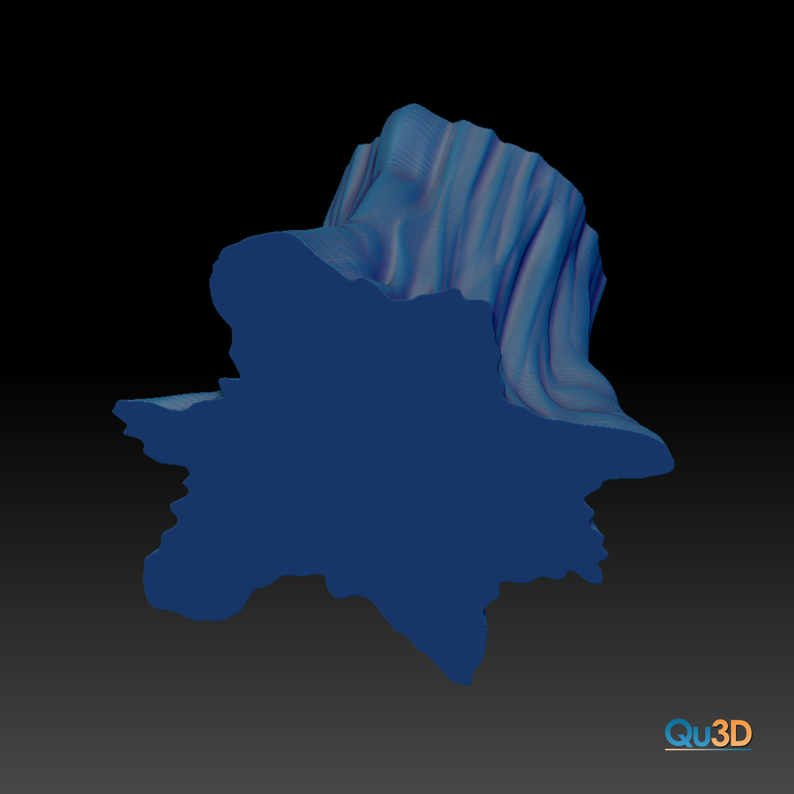 Beautiful decorative tree trunk-3D print model highpoly 3D model 3D ...