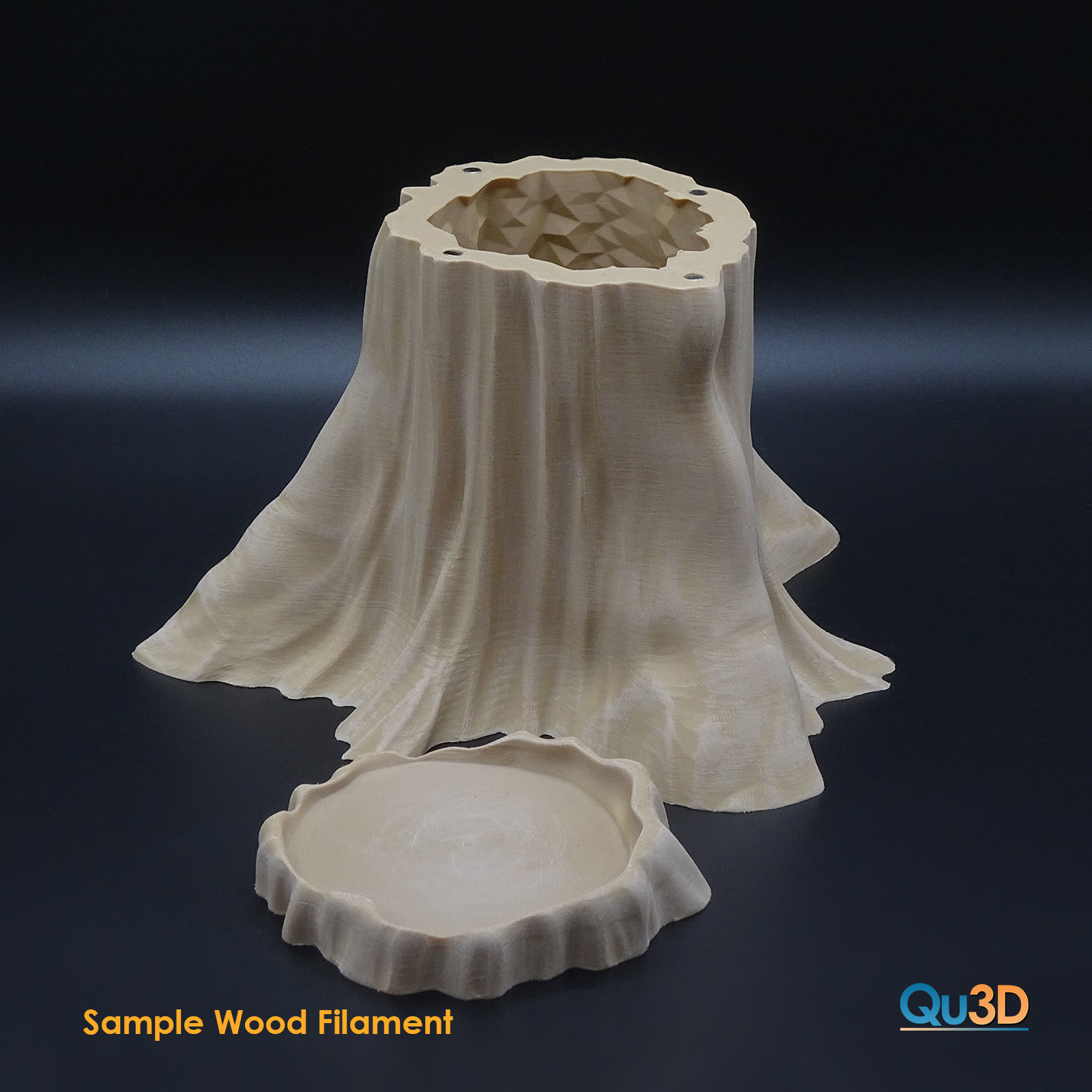 Beautiful decorative tree trunk-3D print model highpoly 3D model 3D ...