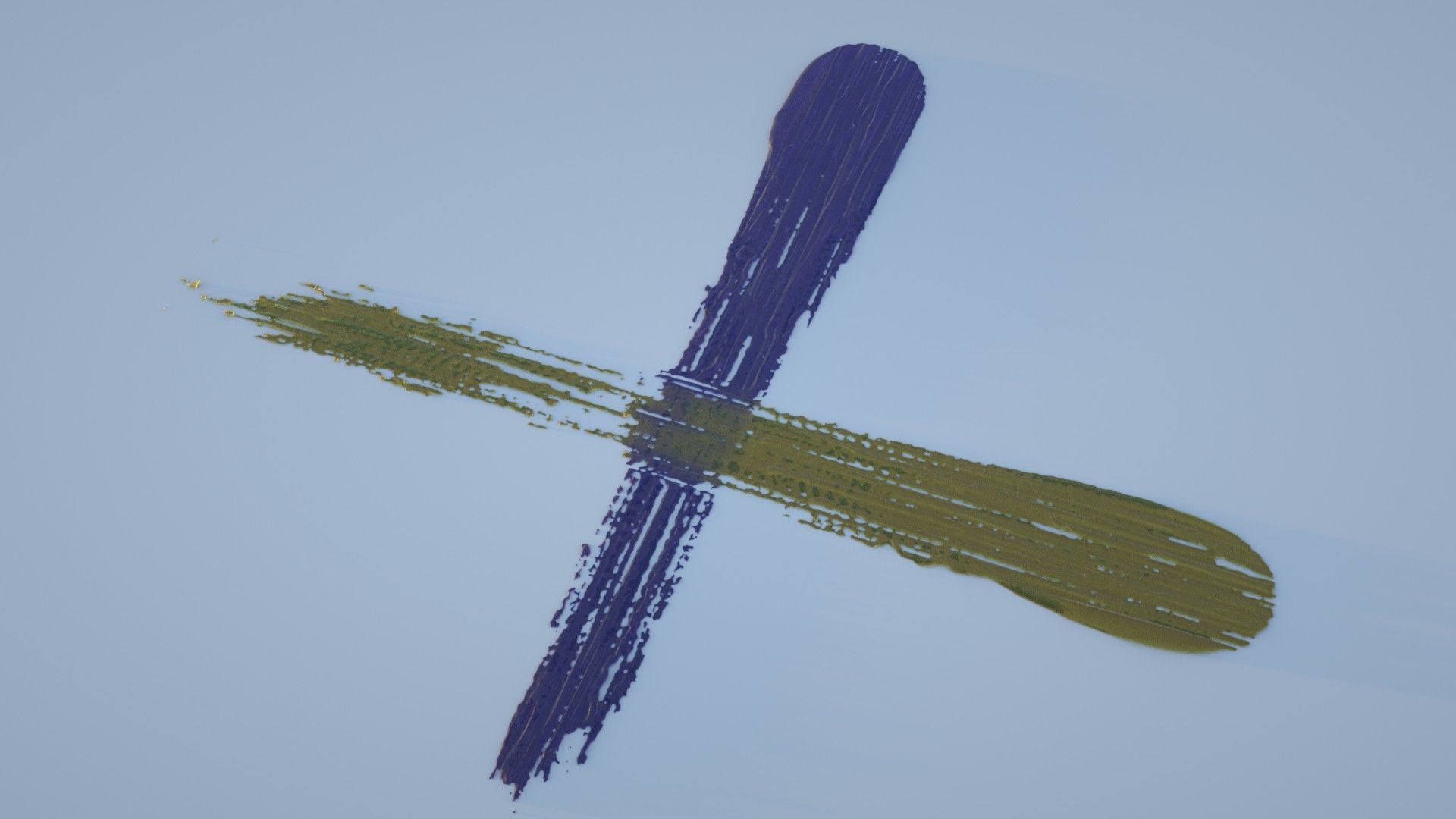 Paint Smear 5 3D model | CGTrader