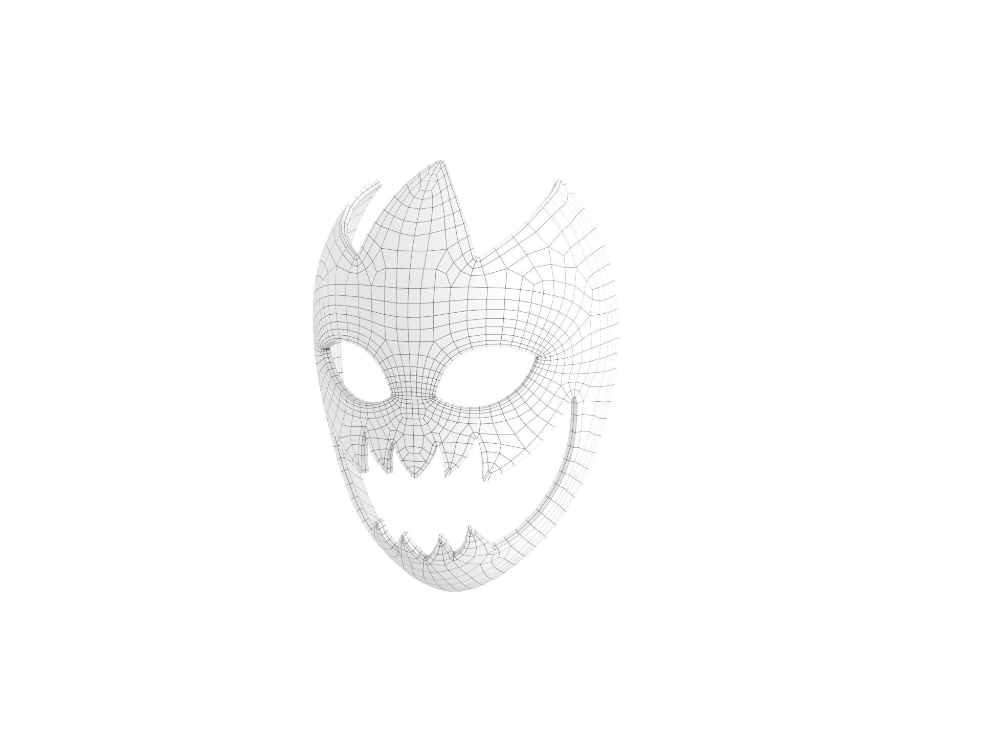 Prop054 Ghost Mask 3D model | CGTrader