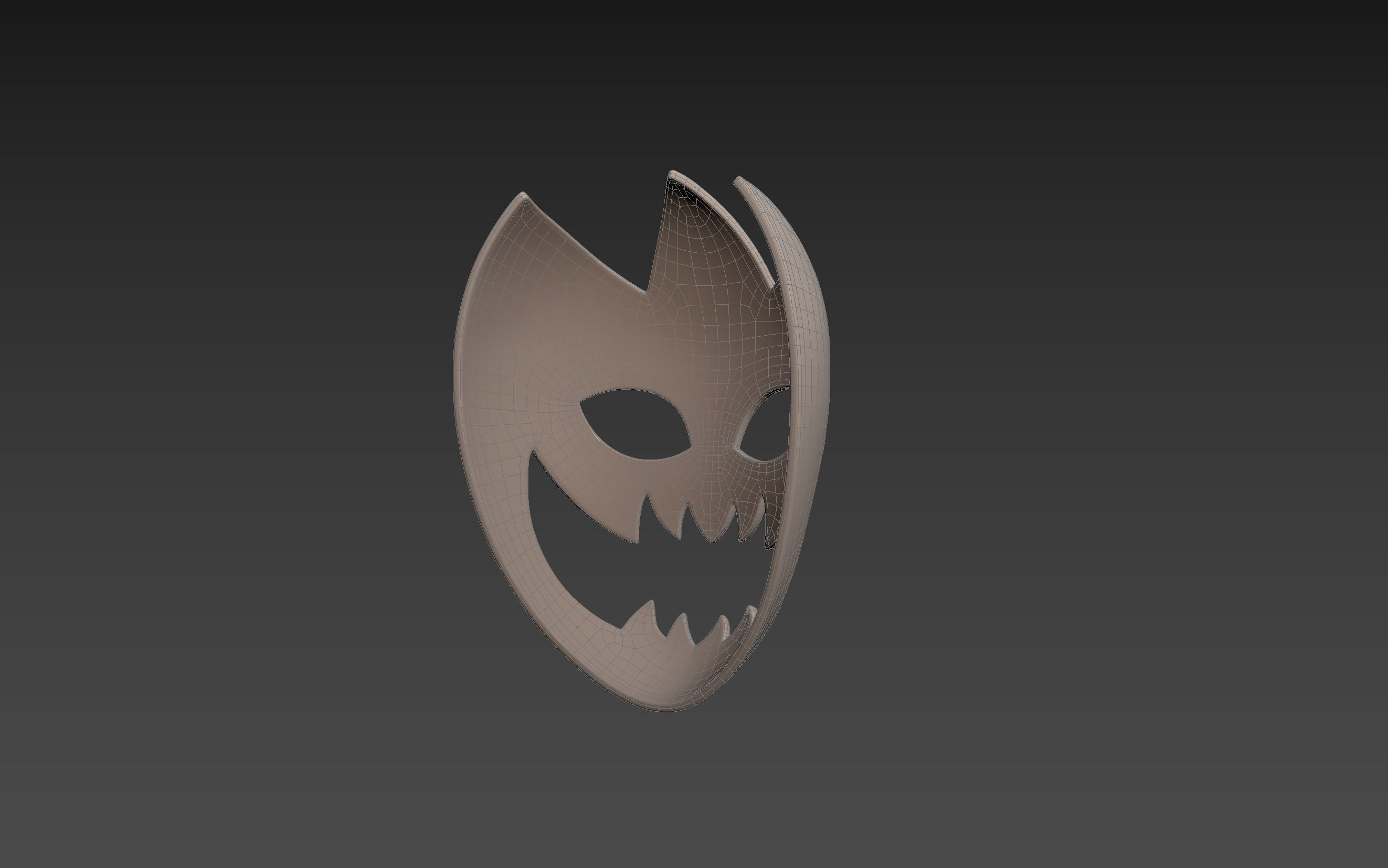 Prop054 Ghost Mask 3D model | CGTrader