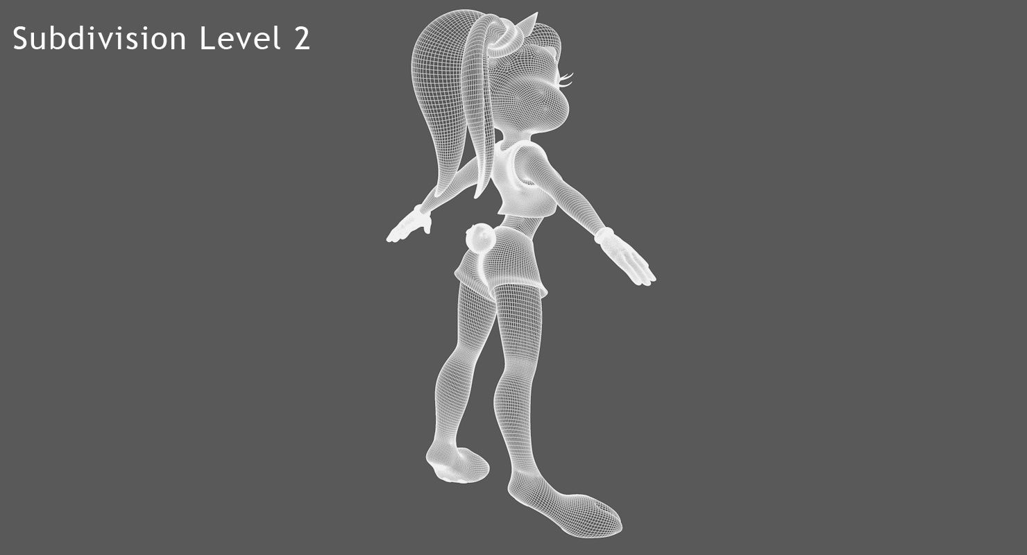 Lola Bunny 3D model | CGTrader