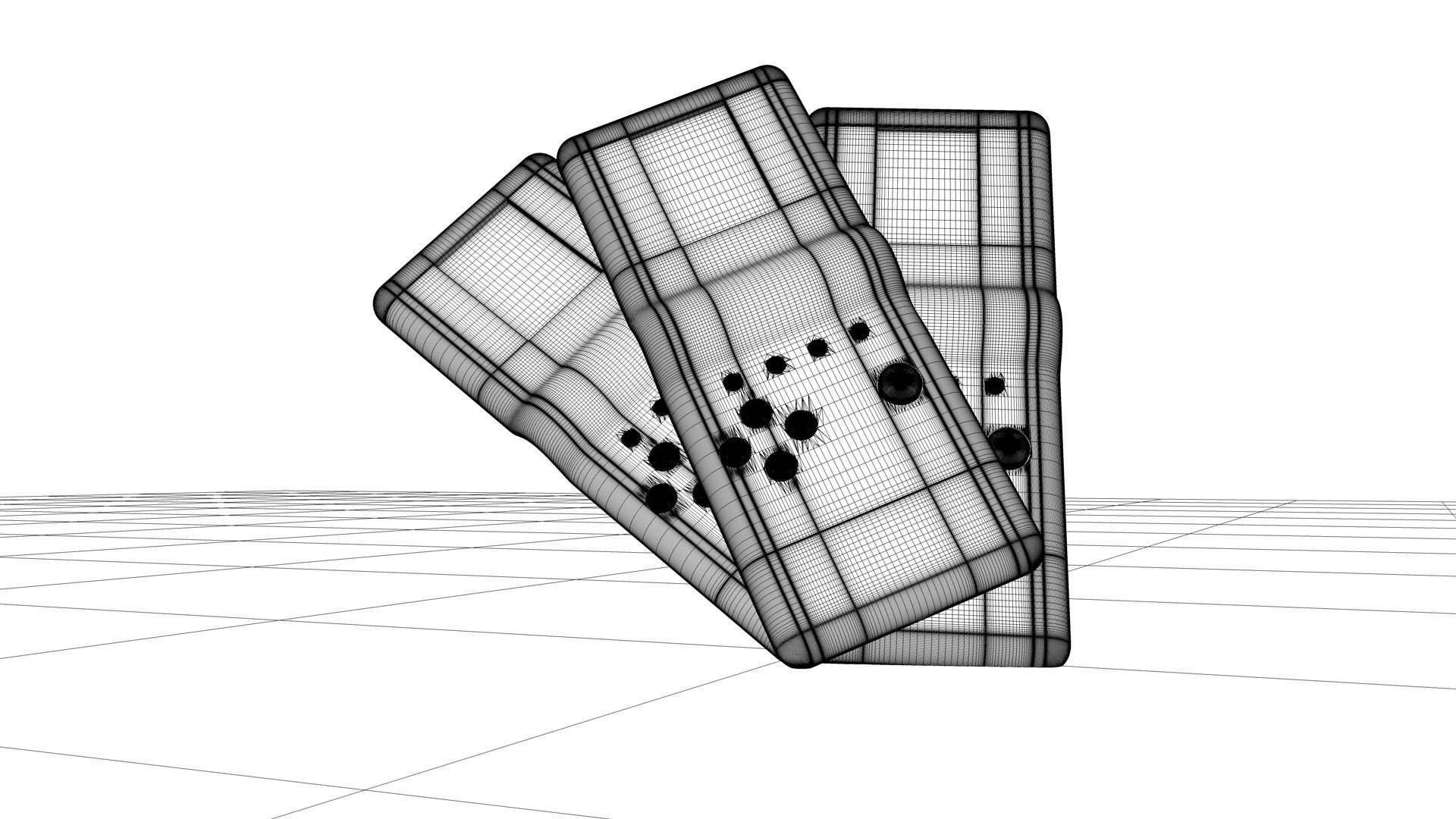 classic-Brick retro game 3D model | CGTrader