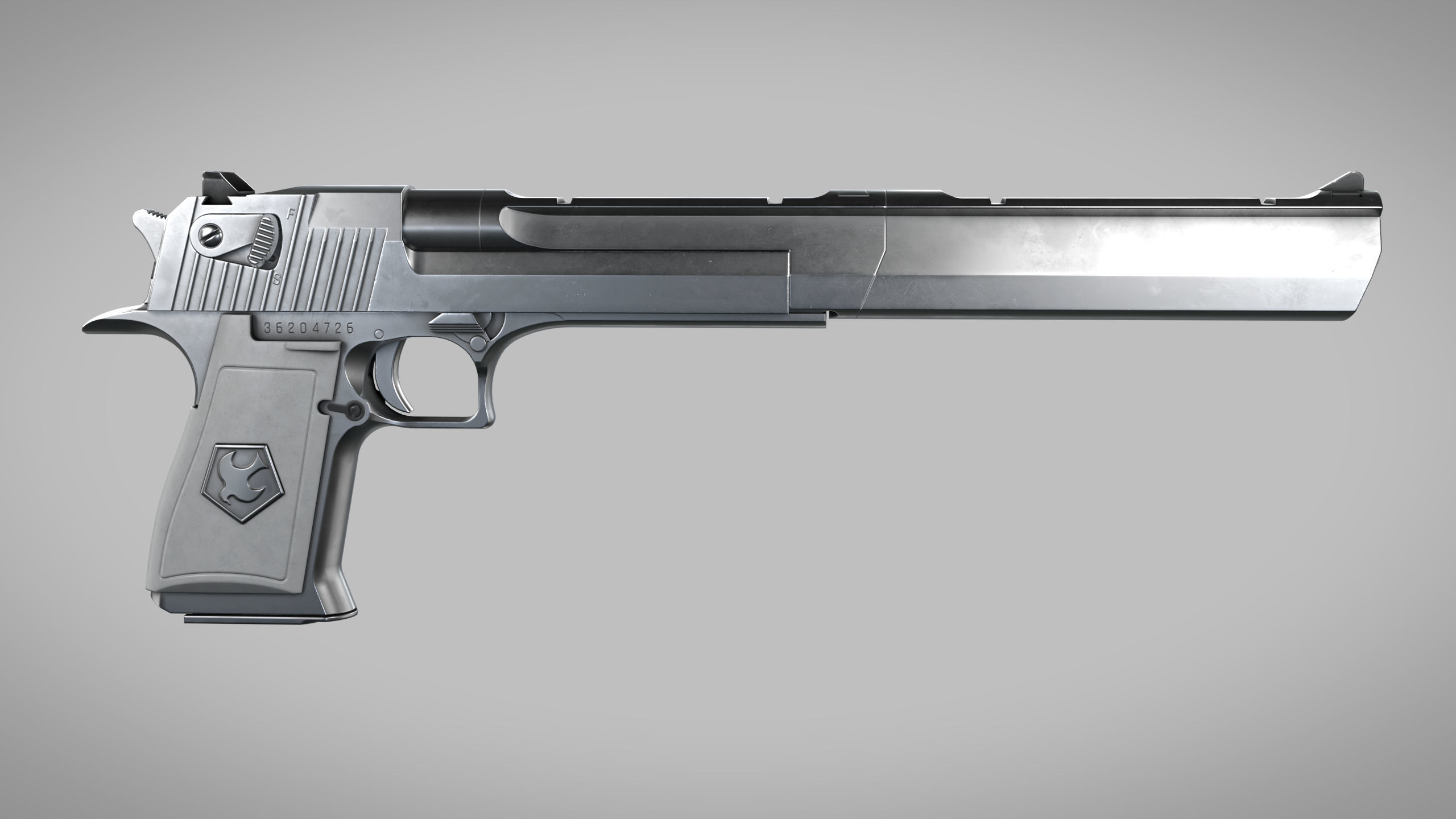 3D model Desert Eagle Peacemaker VR / AR / low-poly | CGTrader