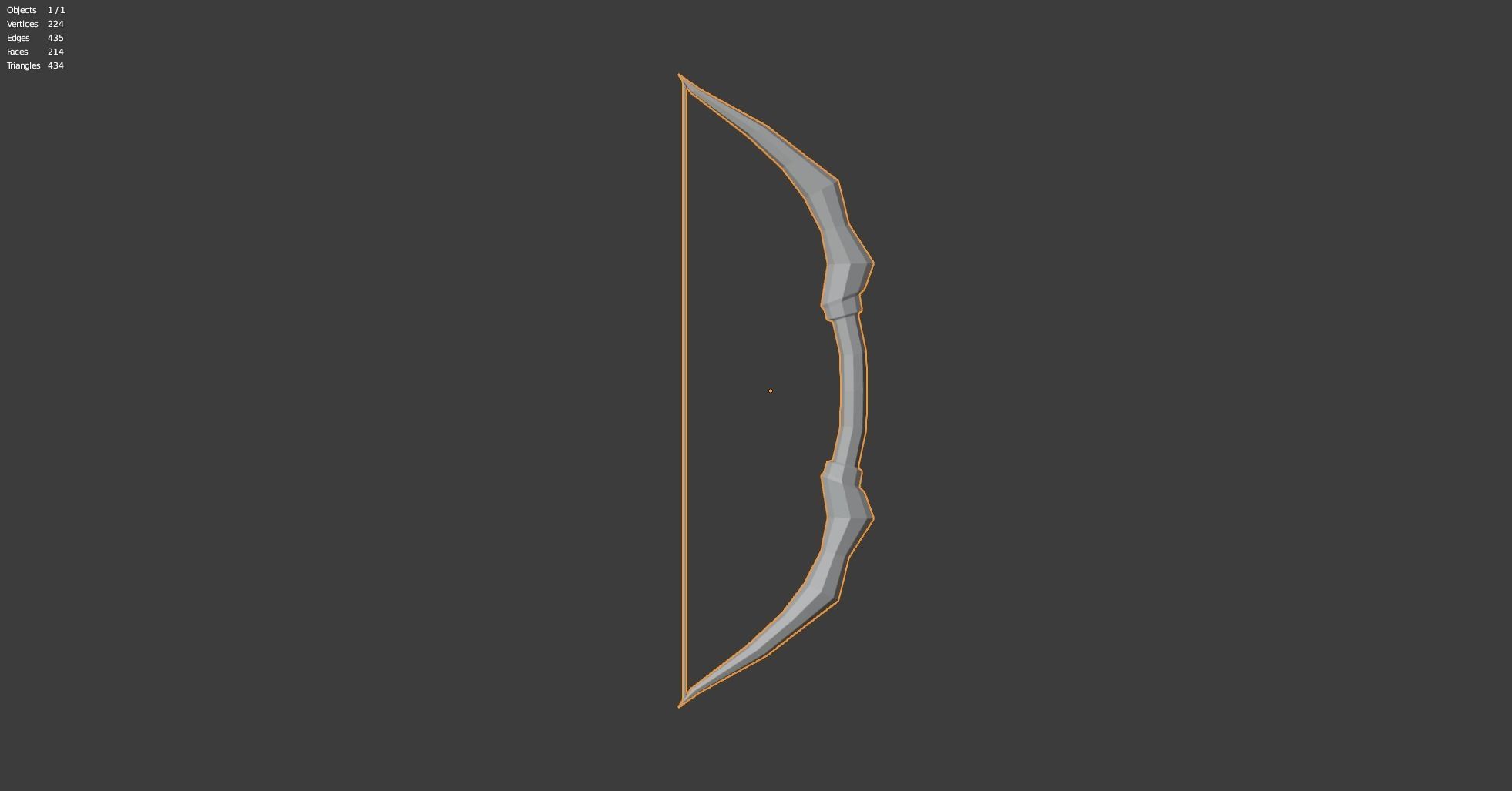 Low Poly Bow and arrow 3D model | CGTrader