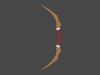 Low Poly Bow and arrow 3D model | CGTrader