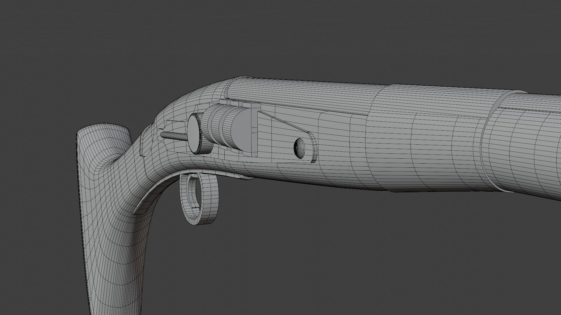Tusken Cycler Rifle A 3D model | CGTrader