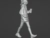 FIGURE GIRL WALKING SCALE 164 3D model 3D printable | CGTrader