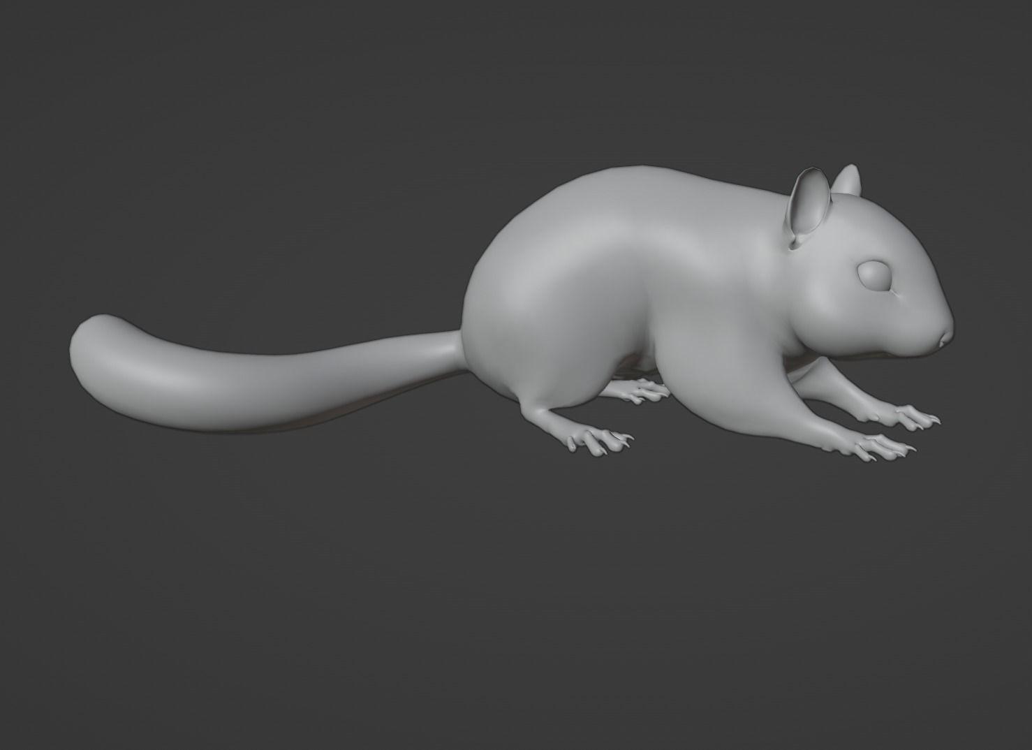 real realistic chipmunk animal zoo 3D model animated rigged | CGTrader