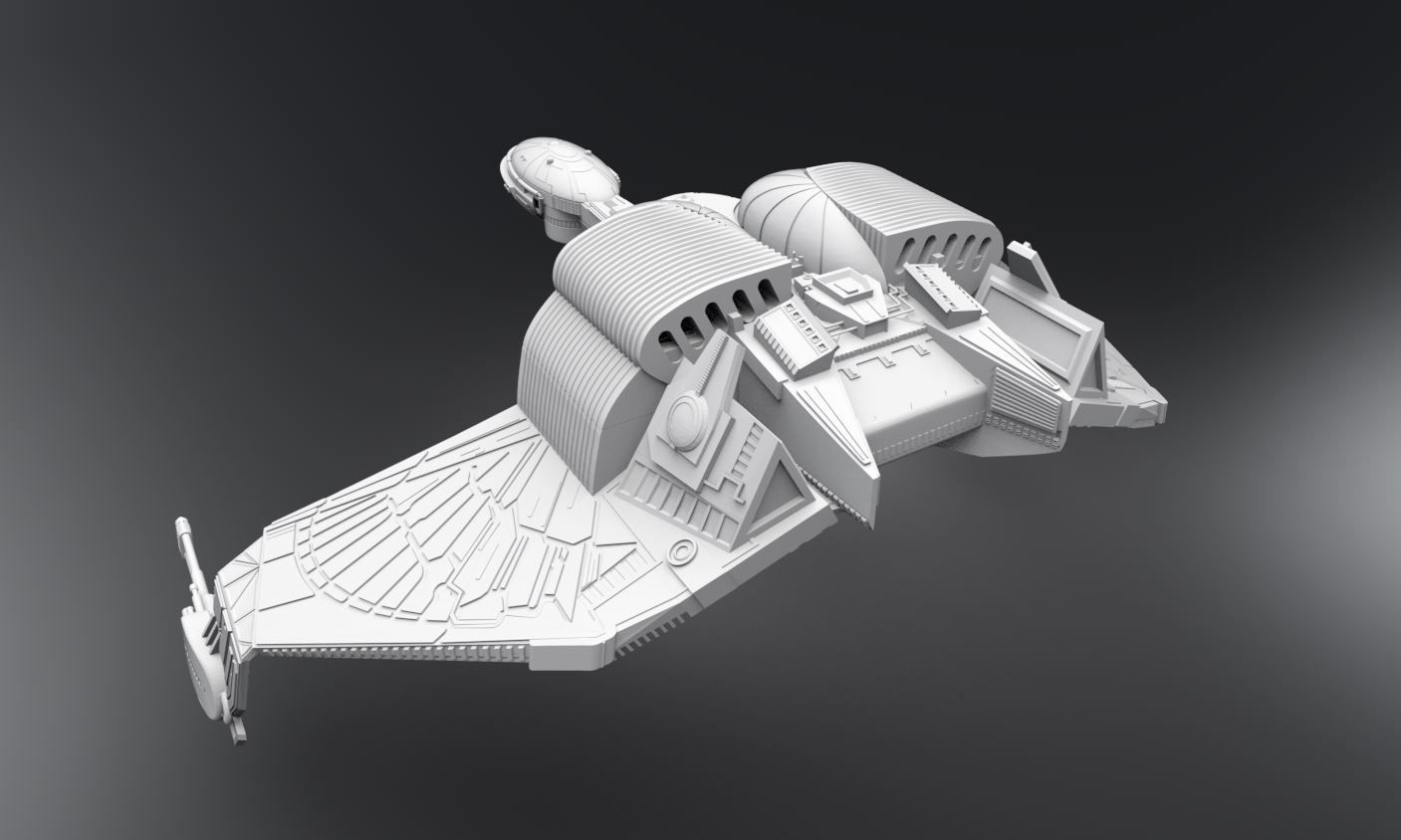 BRel Bird of Prey Scale model 3D model 3D printable | CGTrader