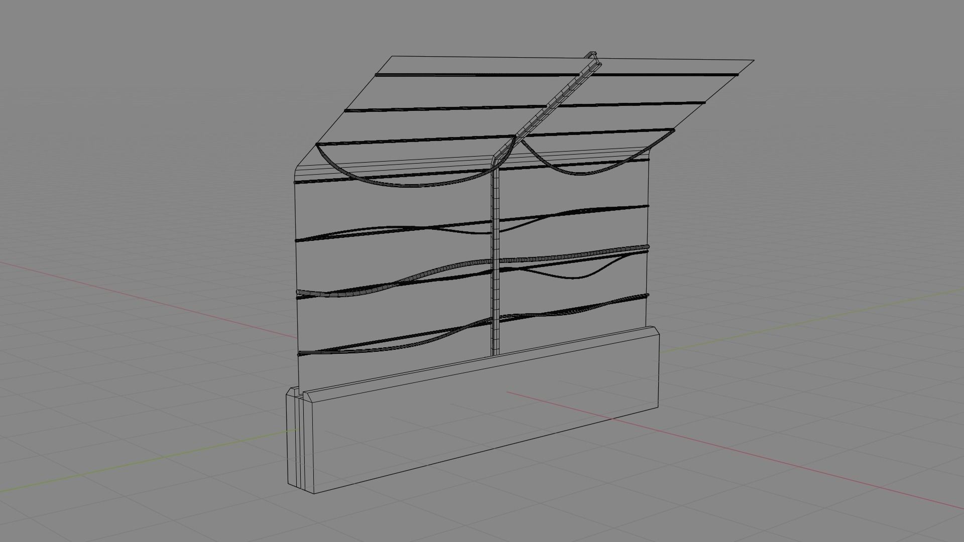 3D model Catch Fence VR / AR / low-poly | CGTrader