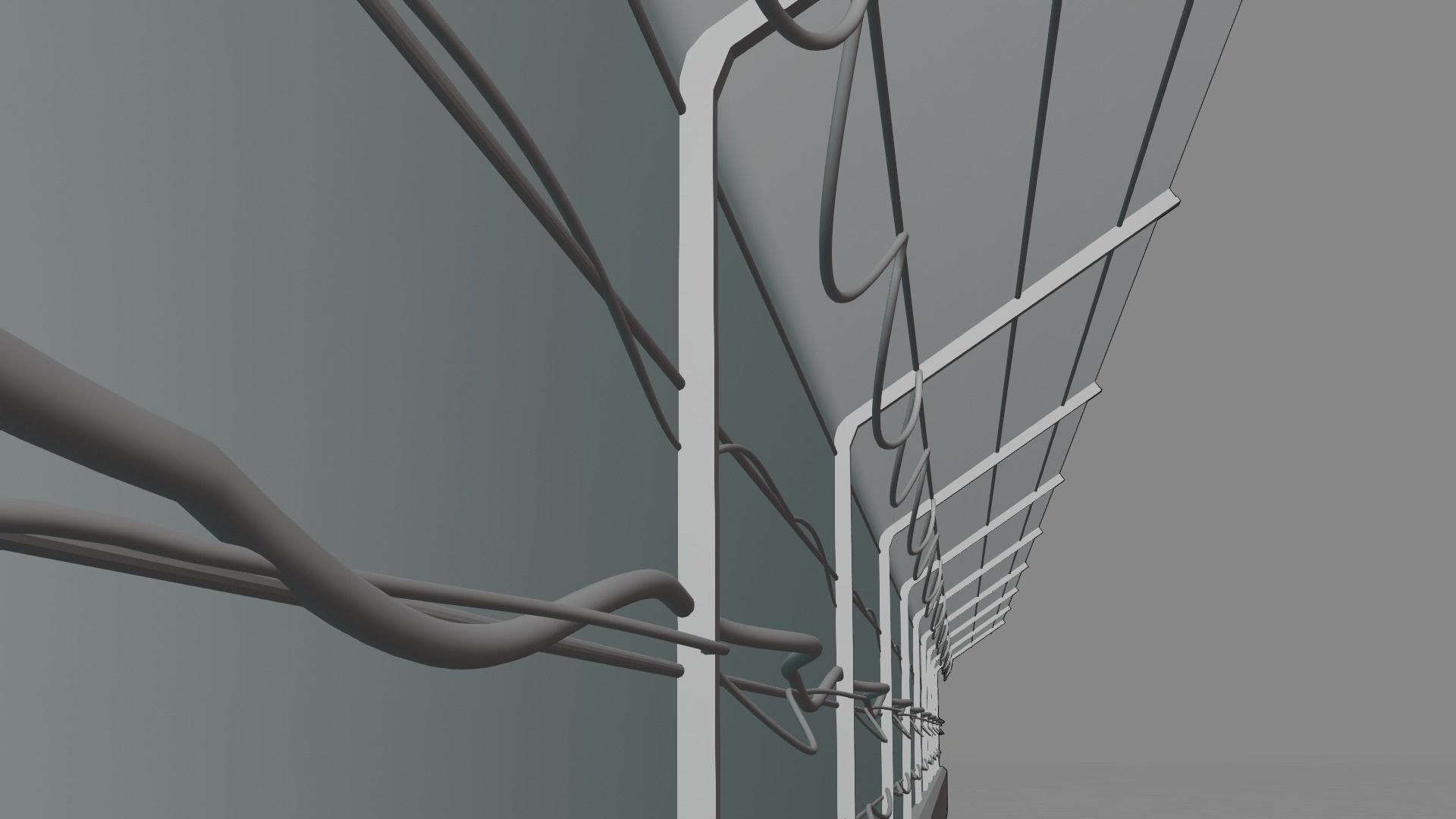 3D model Catch Fence VR / AR / low-poly | CGTrader