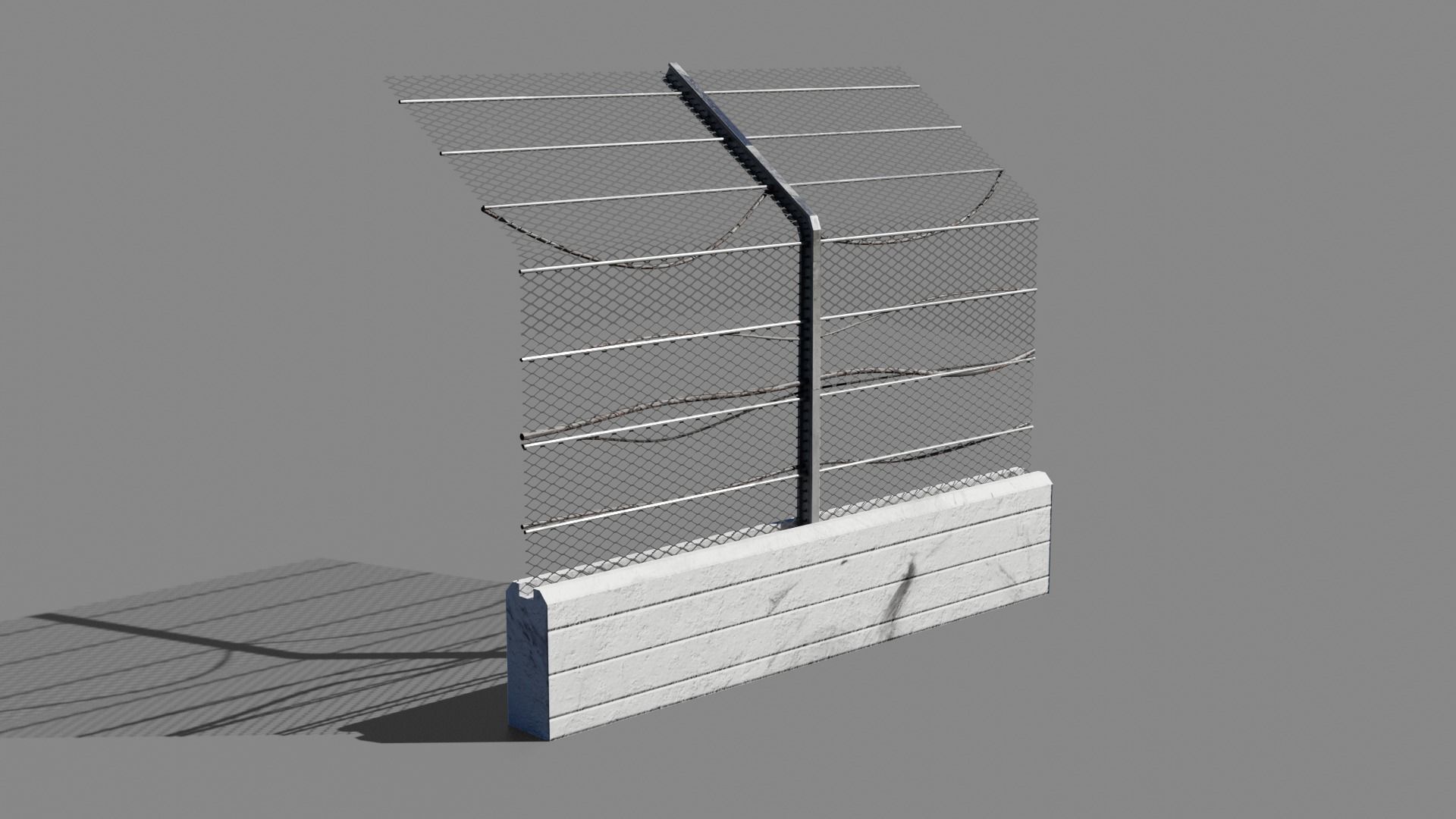 3D model Catch Fence VR / AR / low-poly | CGTrader