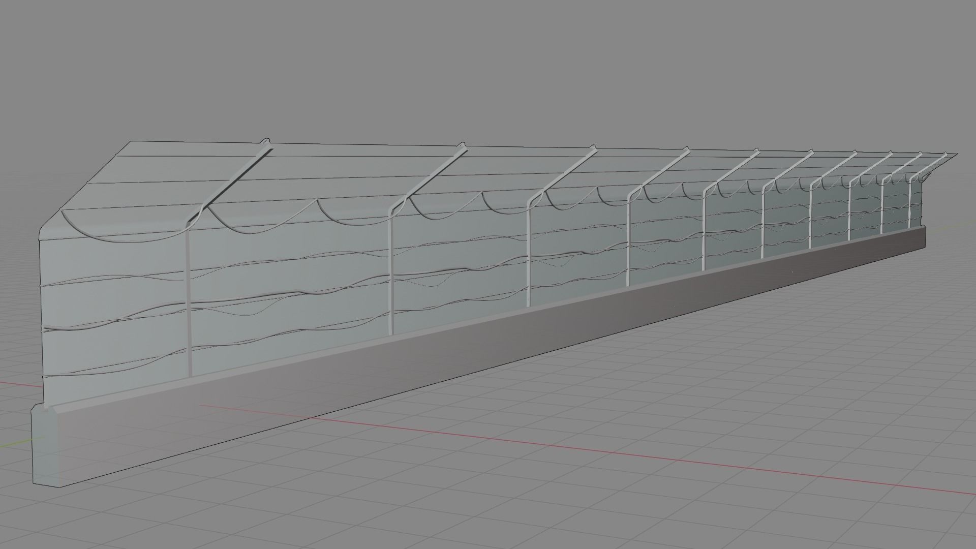 3D model Catch Fence VR / AR / low-poly | CGTrader